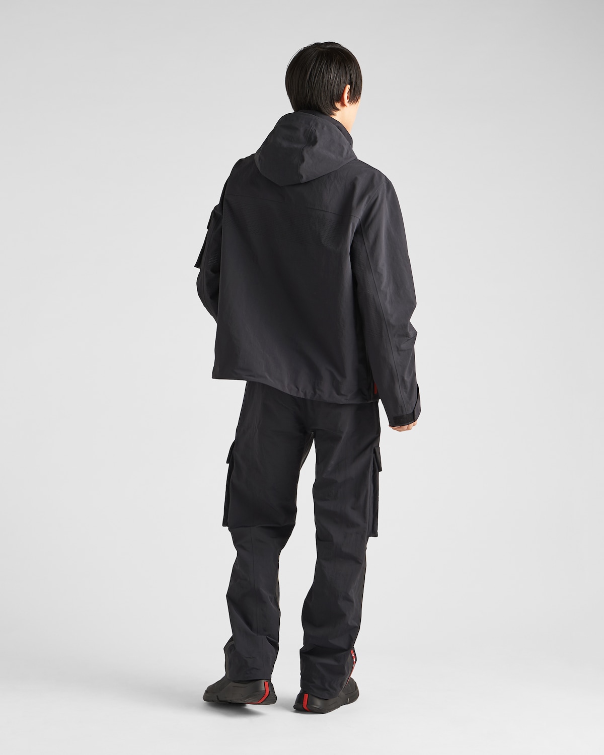 Black Light Technical Fabric Windbreaker | PRADA