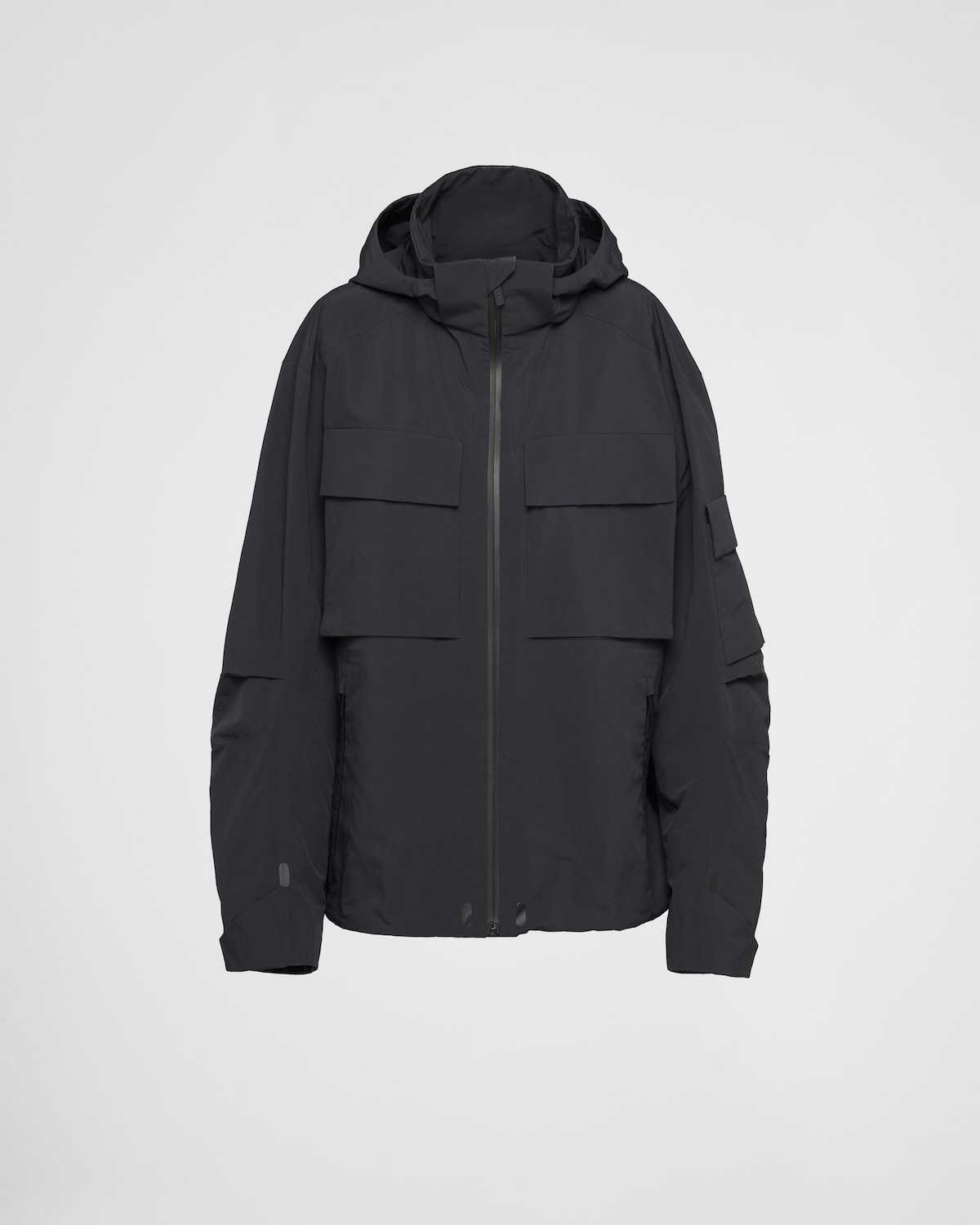 Black Light Technical Fabric Windbreaker | PRADA
