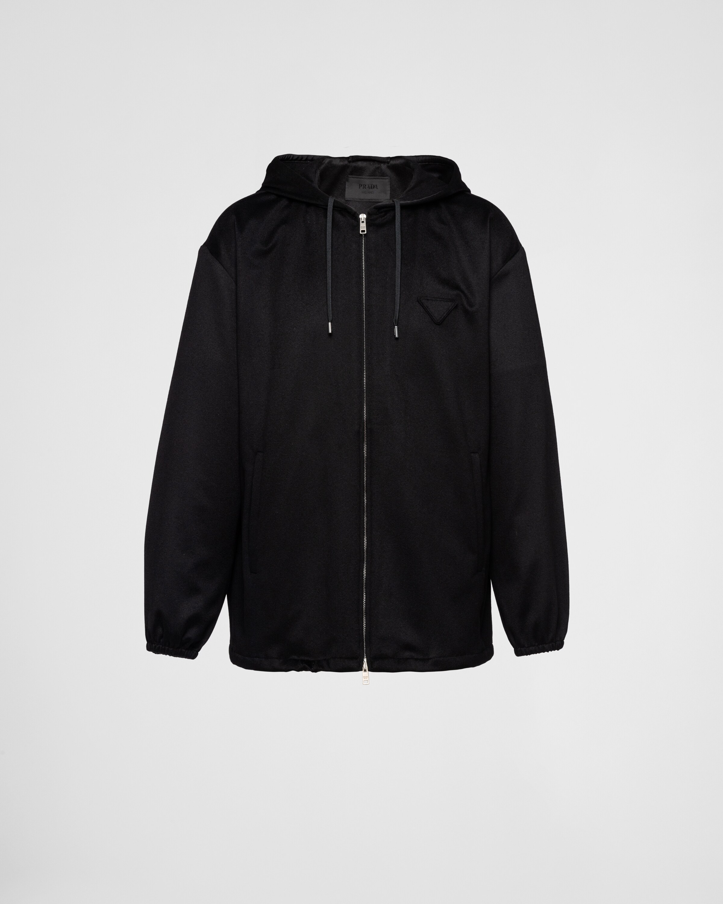 Black Cashmere Hoodie | PRADA