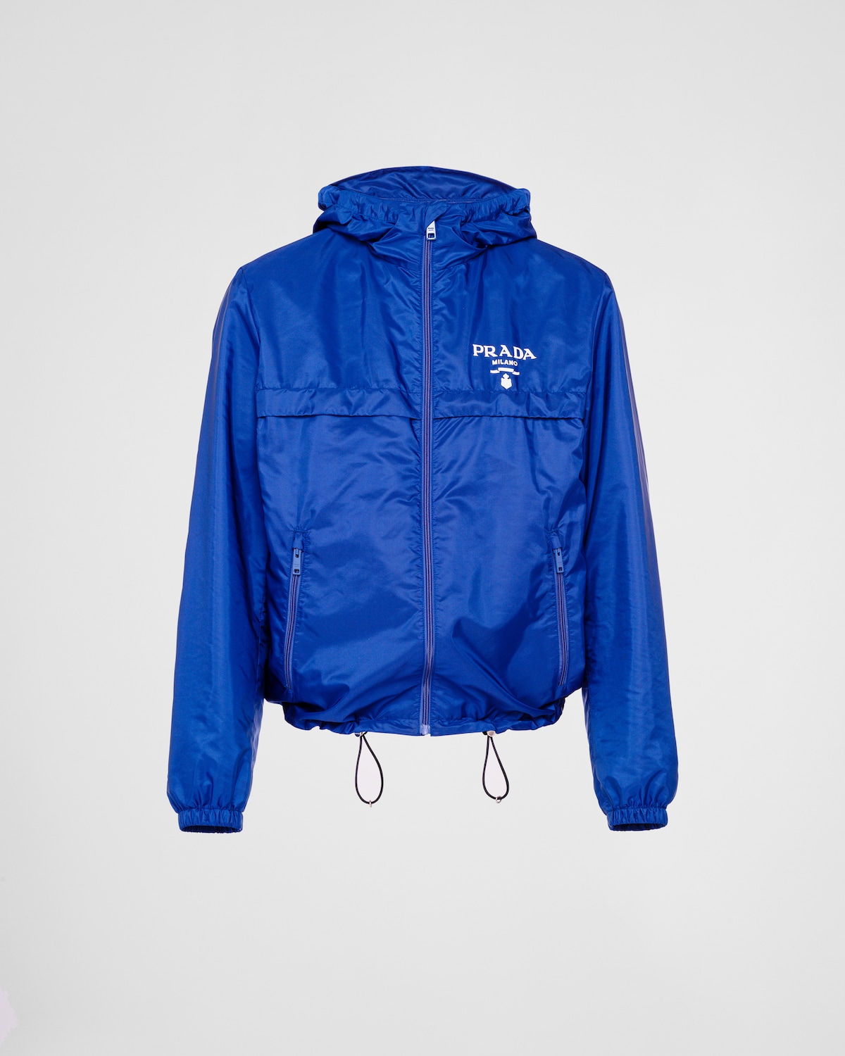 Ink Blue Re-nylon Blouson Jacket | PRADA