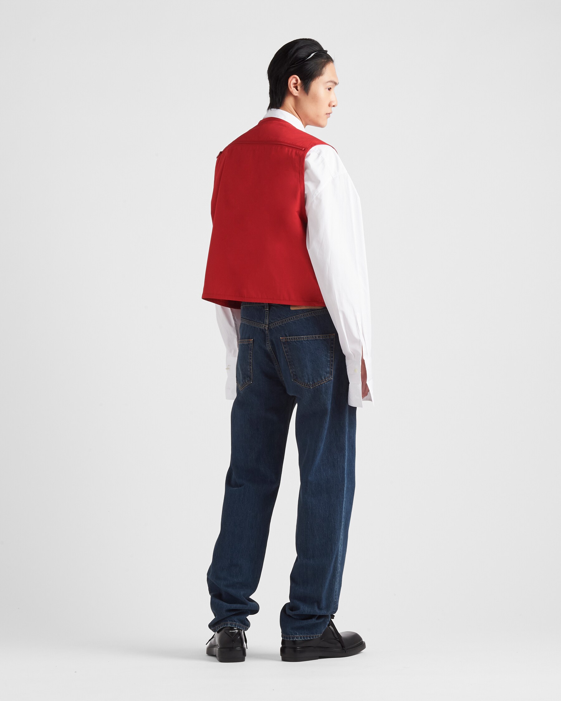 Red Cotton Vest | PRADA
