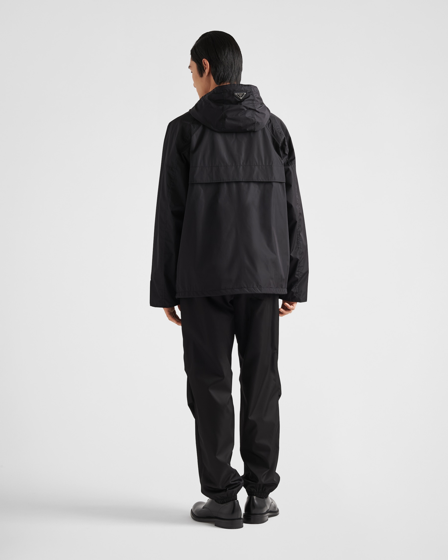 Black Technical Fabric Jacket | PRADA