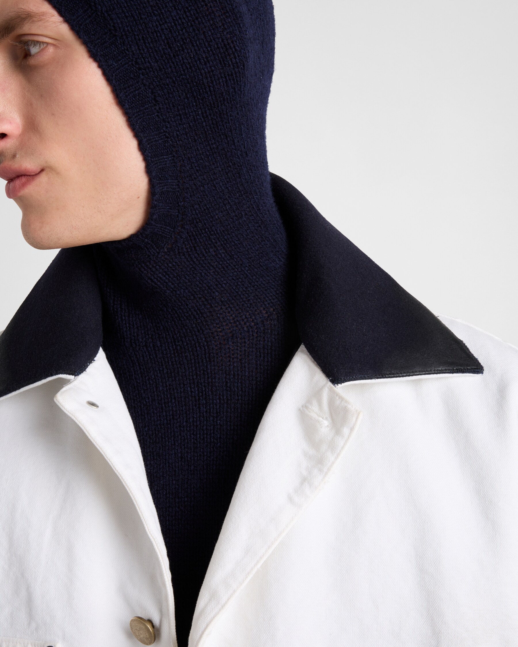 White Cotton Jacket | PRADA