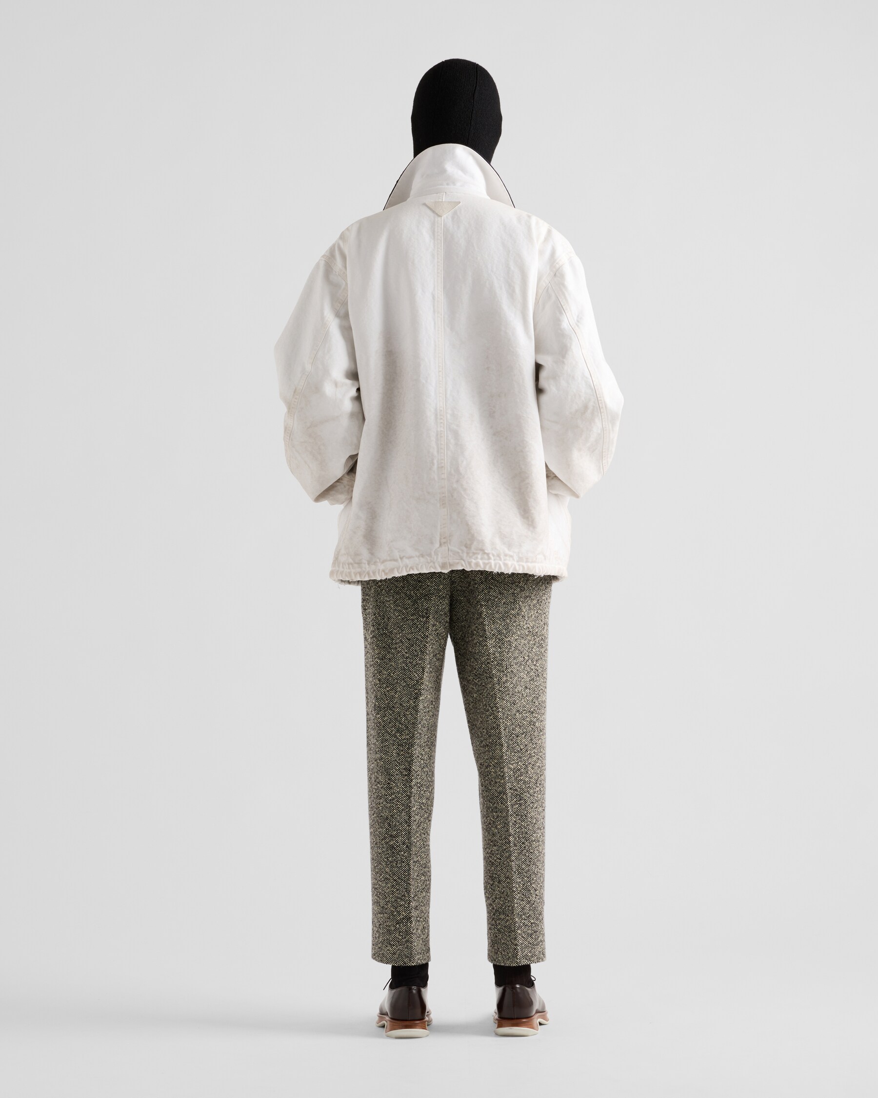 White Cotton Jacket | PRADA