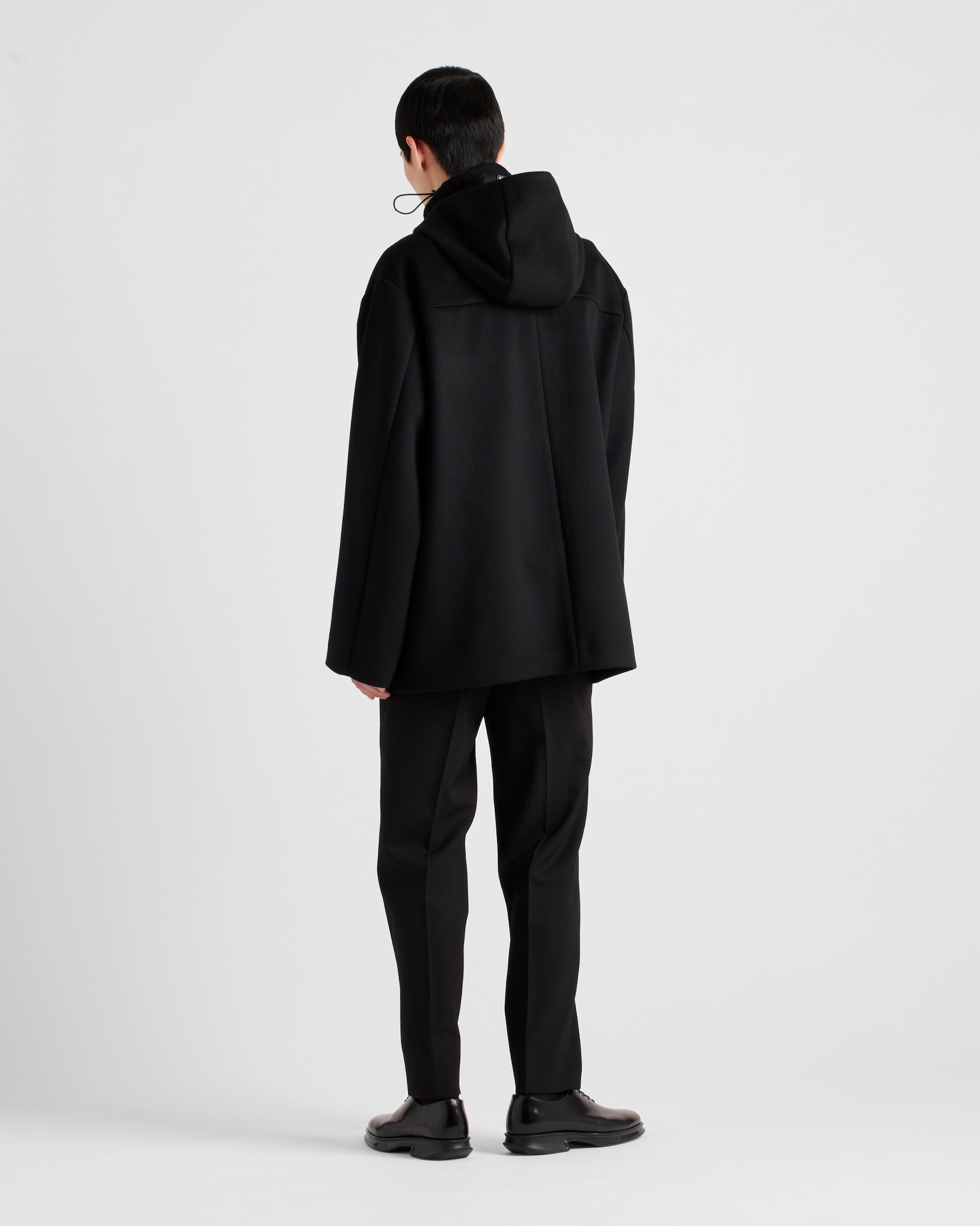 Black Wool Blend Jacket | PRADA