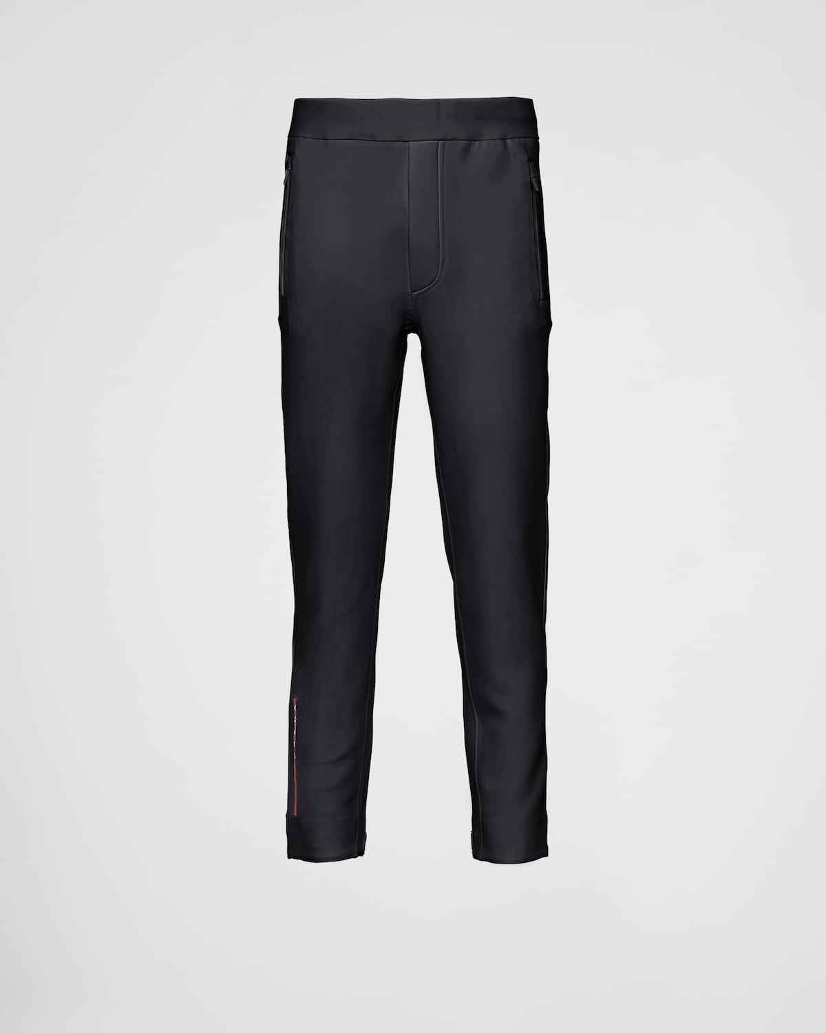 Jogging En Tissu Technique à Coutures Thermosoudées Noir | PRADA