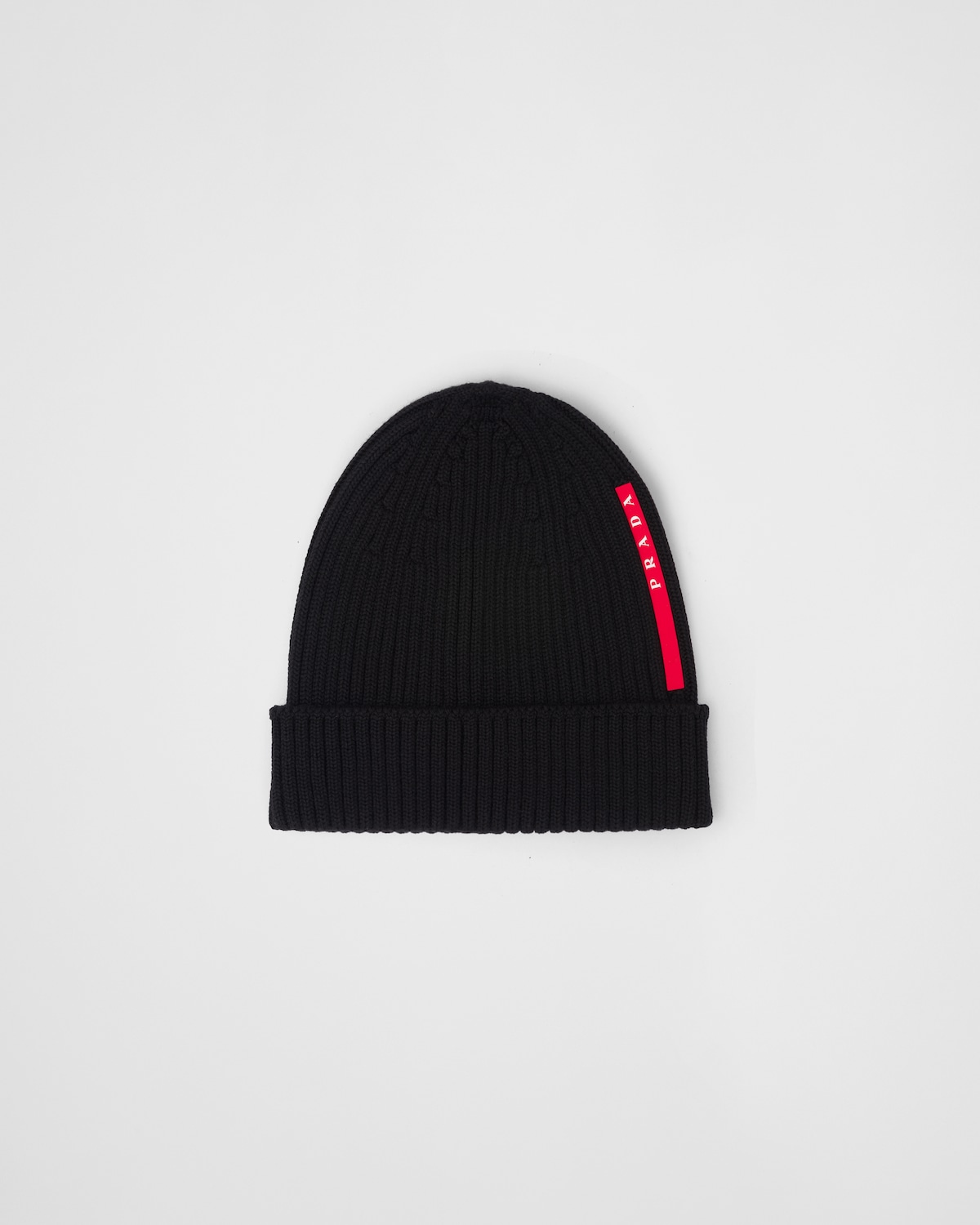 Black Wool Beanie | PRADA
