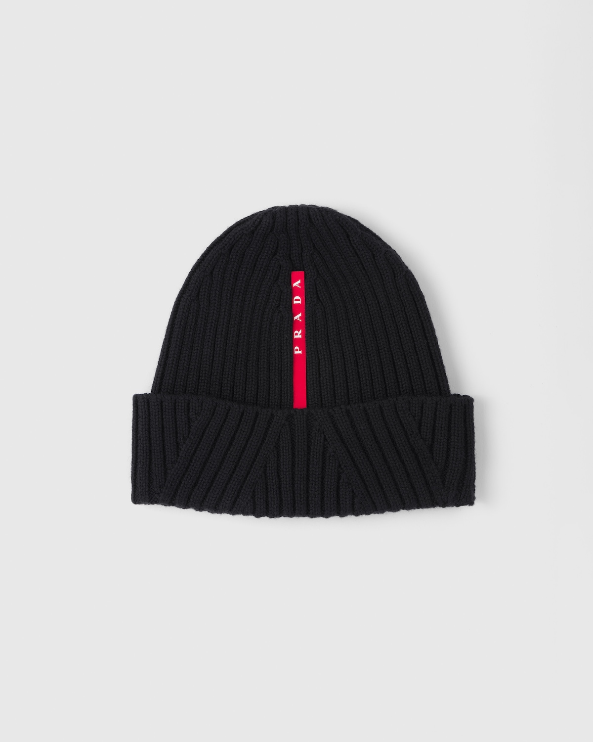 Black Wool Beanie | PRADA