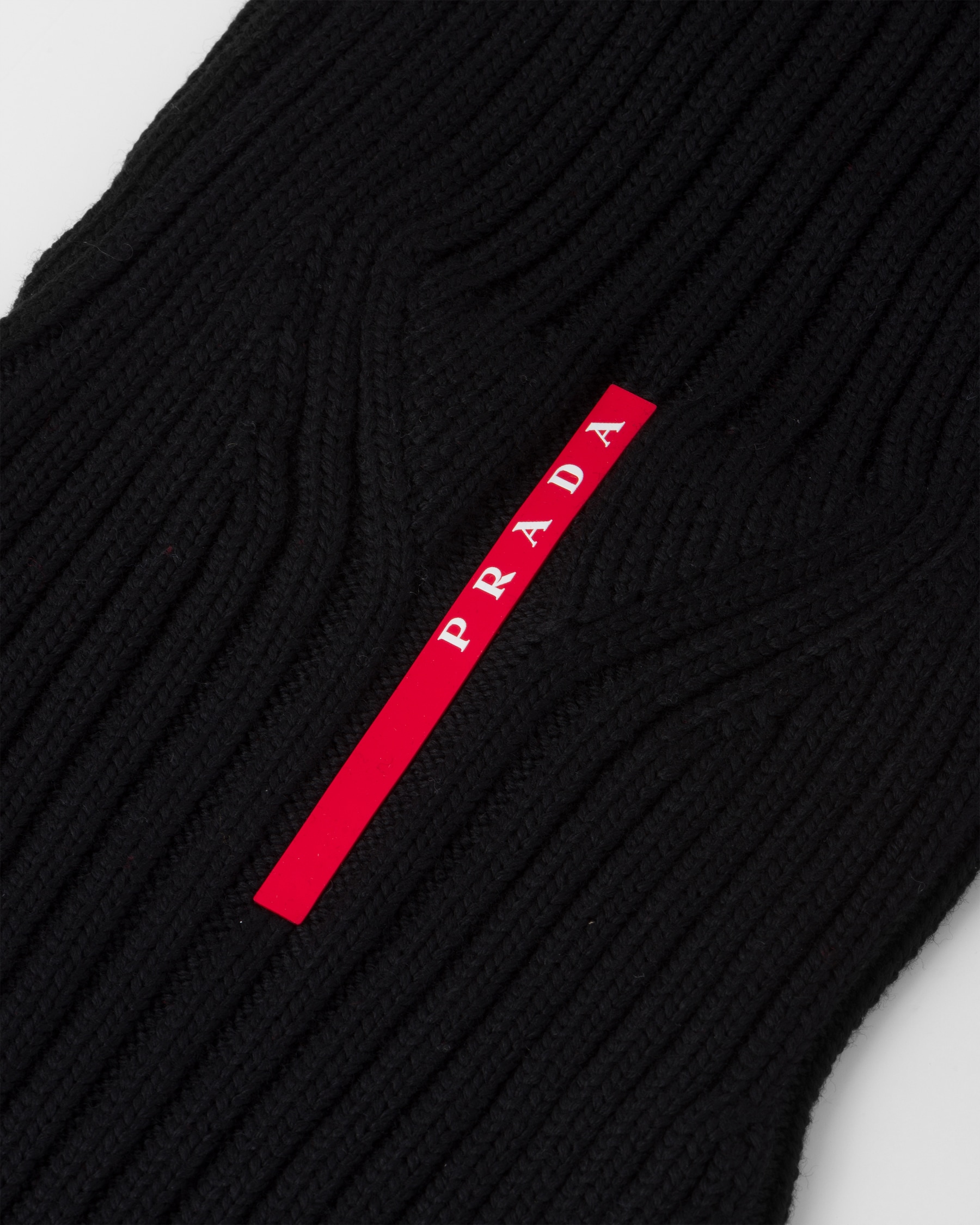 Black Wool Balaclava | PRADA - United States