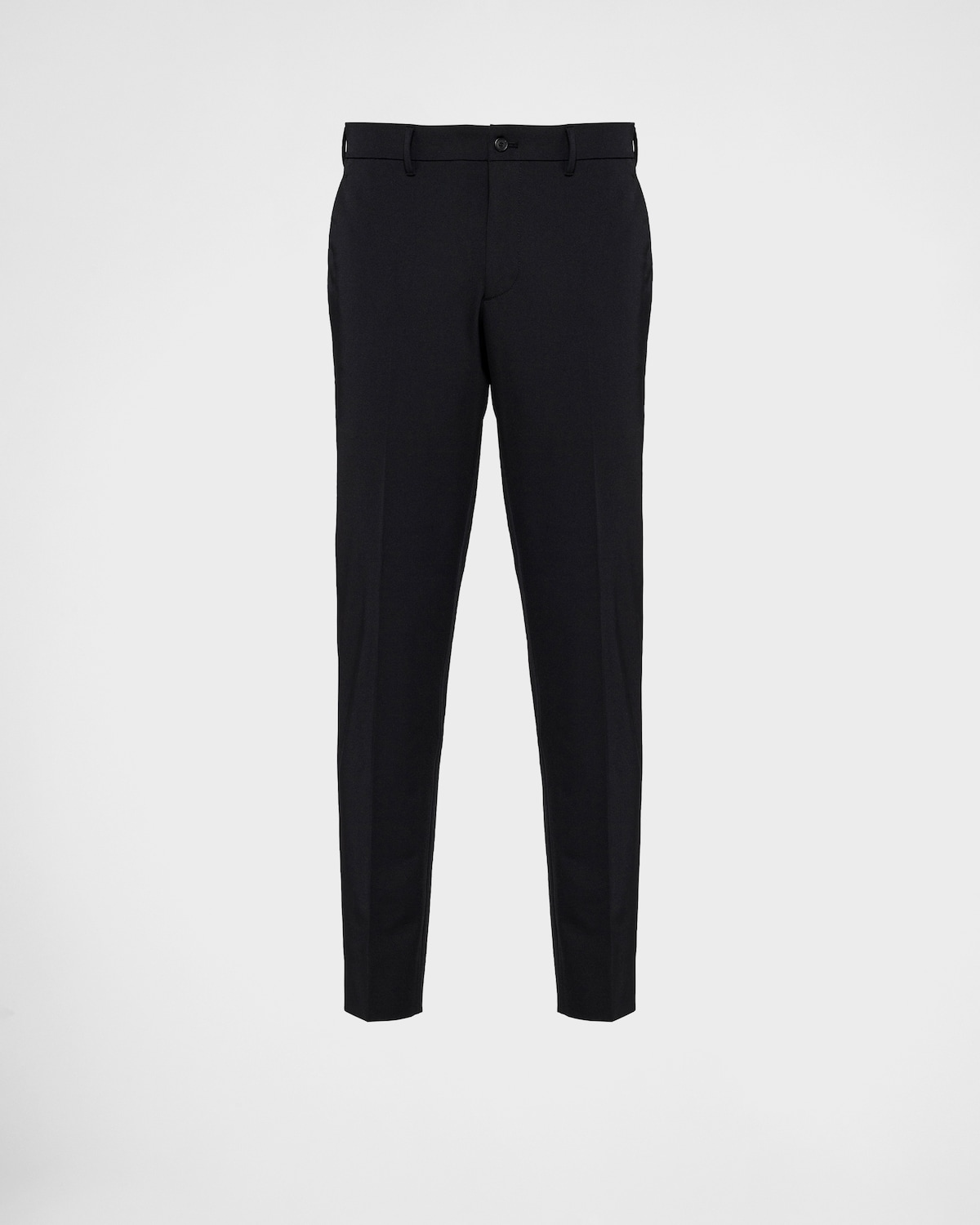 Black Techno Stretch Pants | PRADA - United States