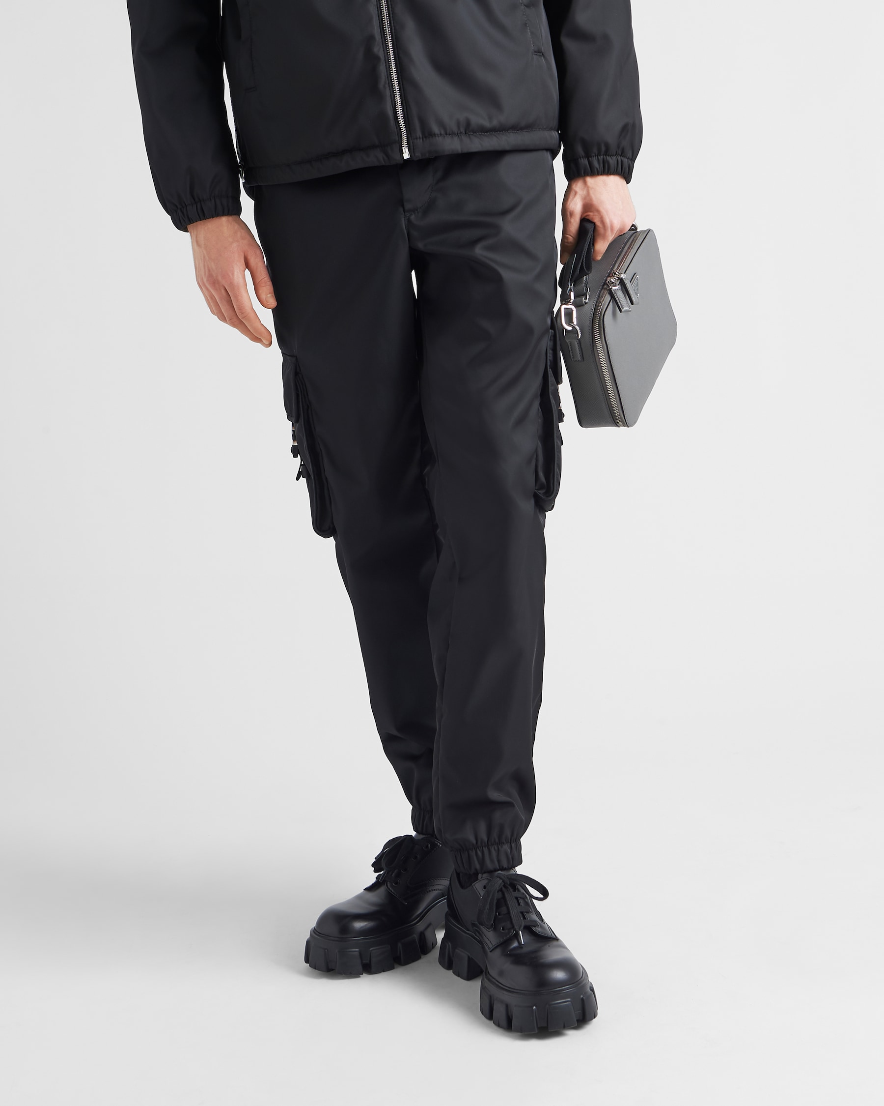 Black Re-nylon Pants | PRADA