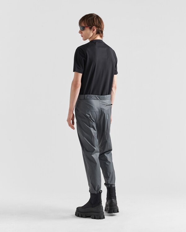 Iron Gray Light Re-nylon Technical Pants | PRADA