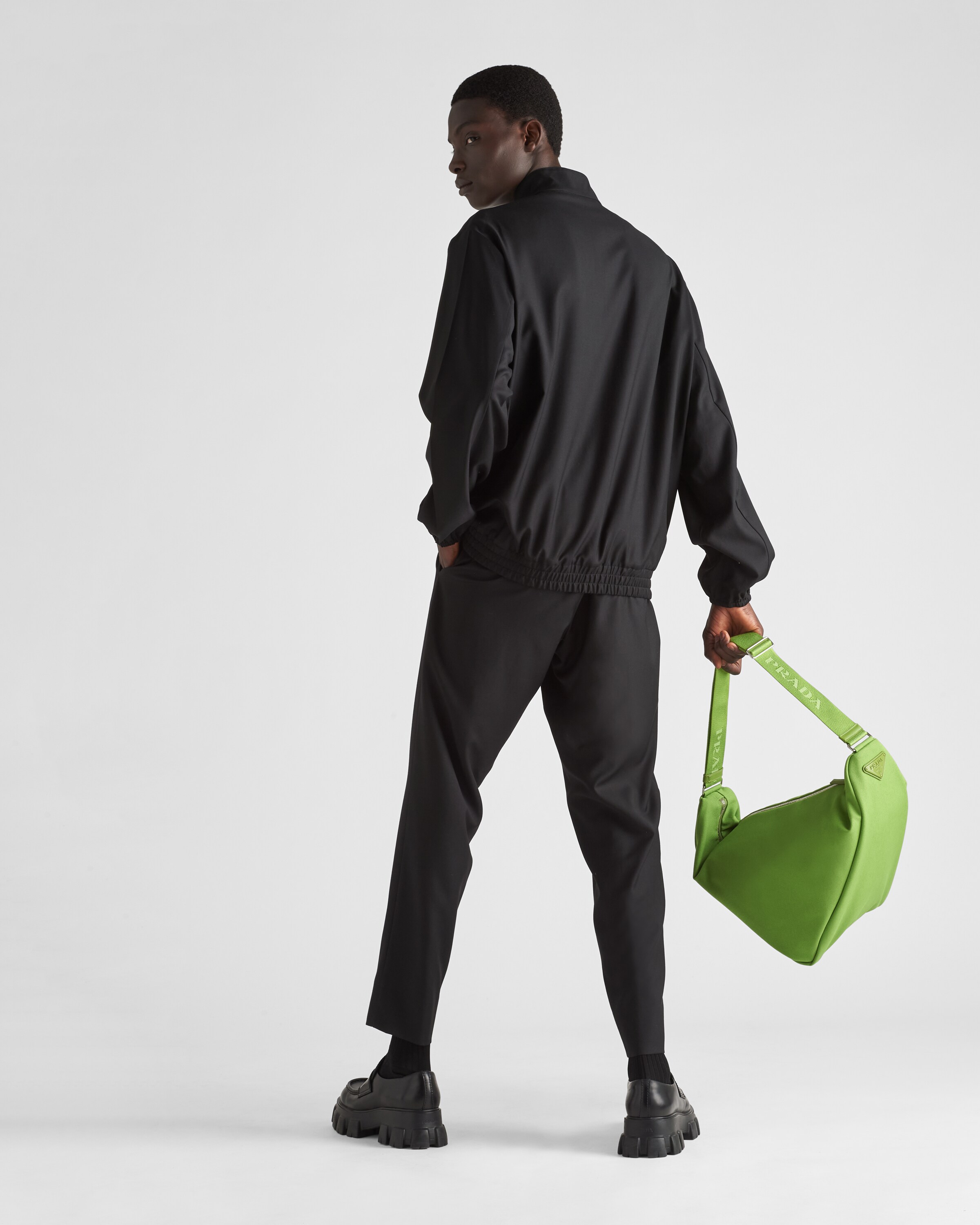 Black Wool pants | Prada