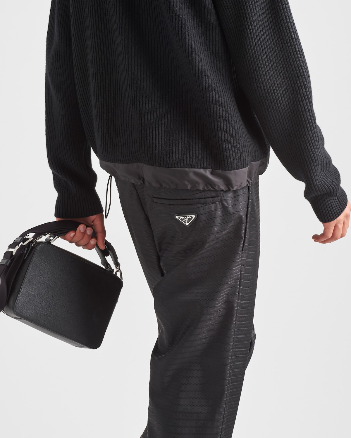 Black Re-nylon Pants | PRADA