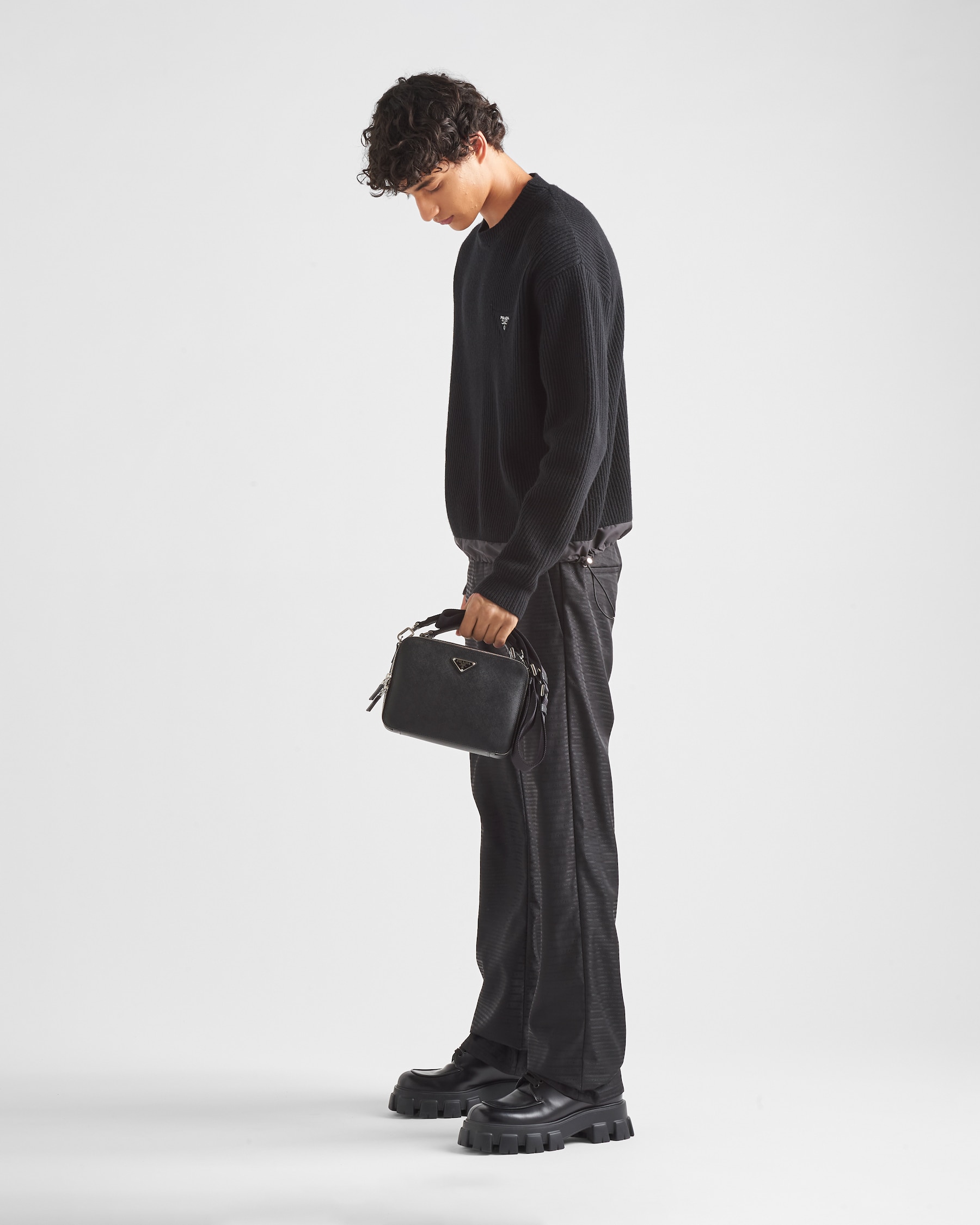Black Re-nylon Pants | PRADA
