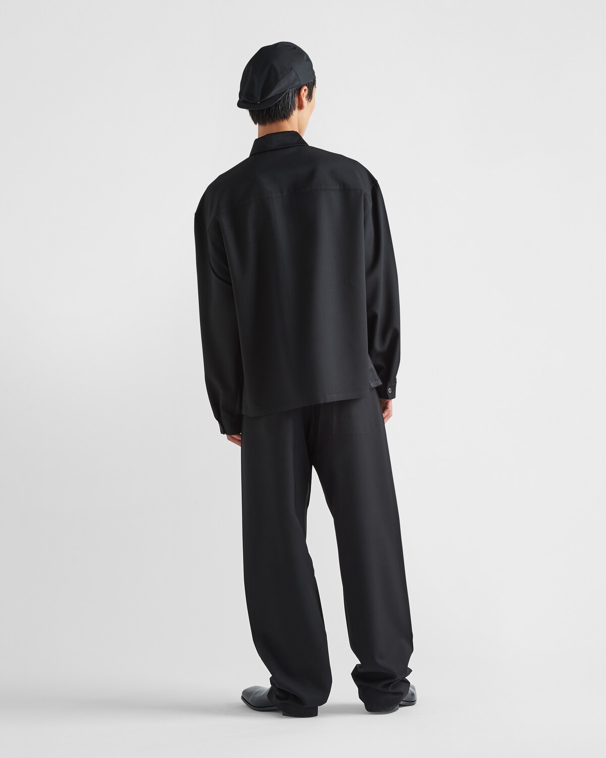 Black Wool Pants | PRADA