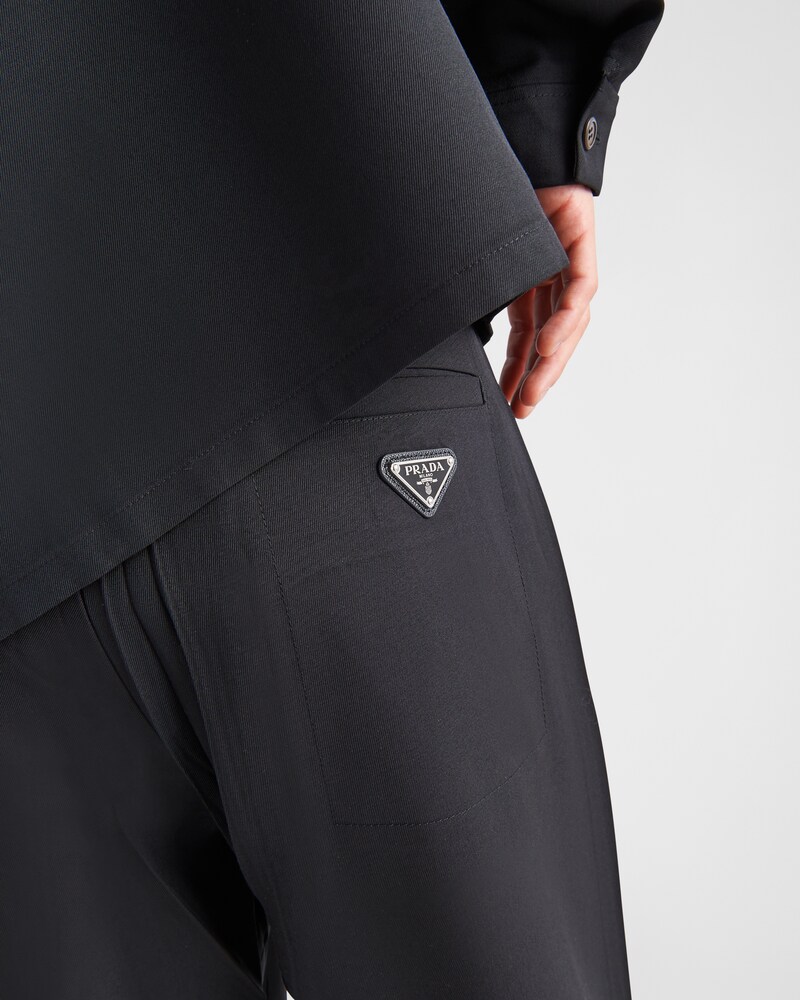 Black Wool Pants | PRADA