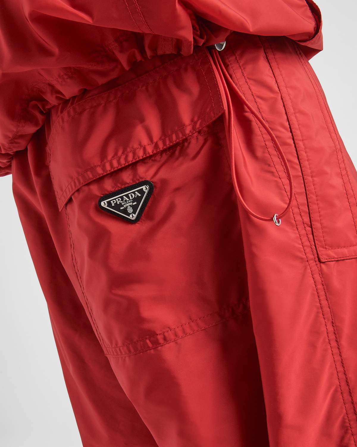 Red Re-nylon Pants | PRADA
