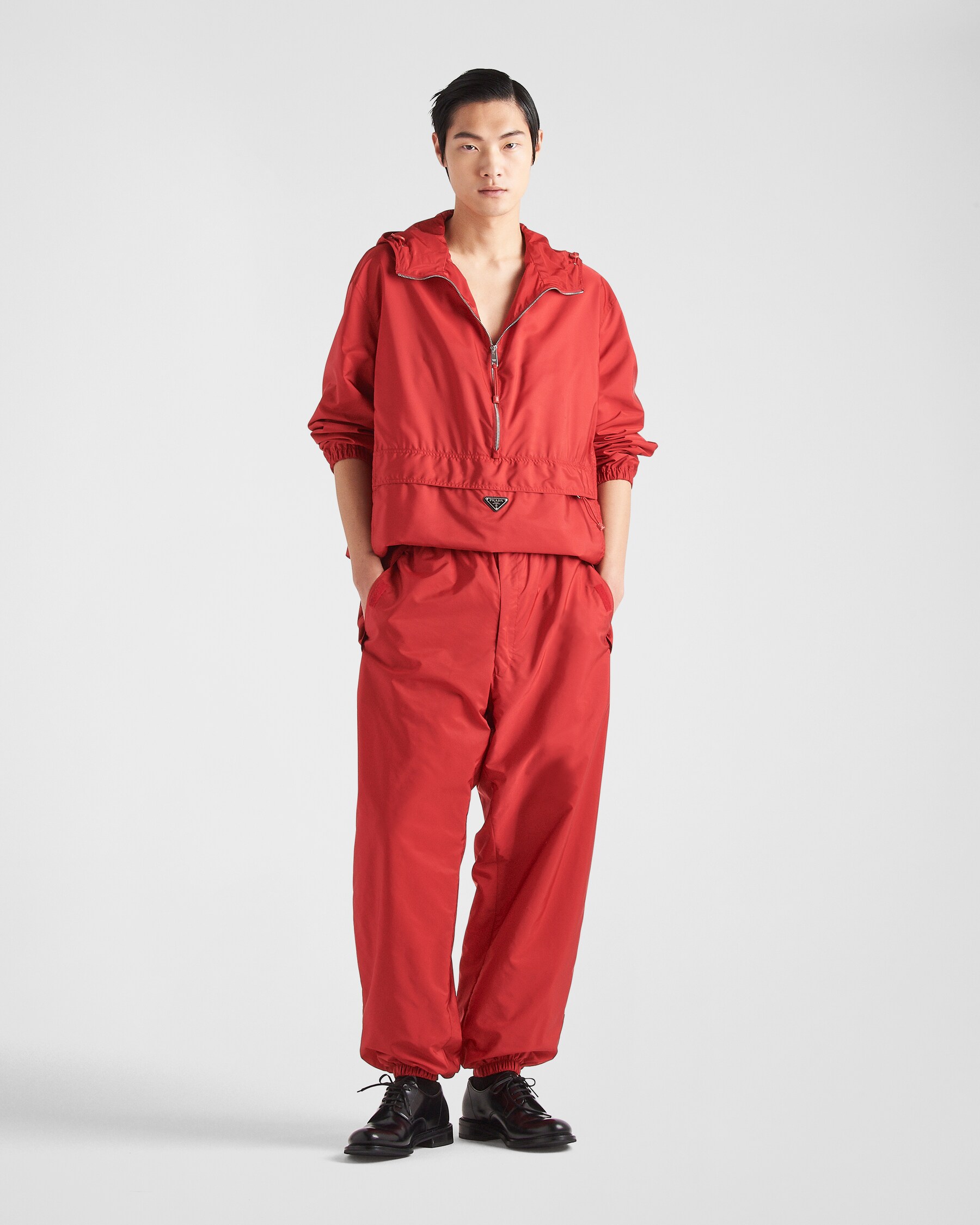 Red Re-nylon Pants | PRADA