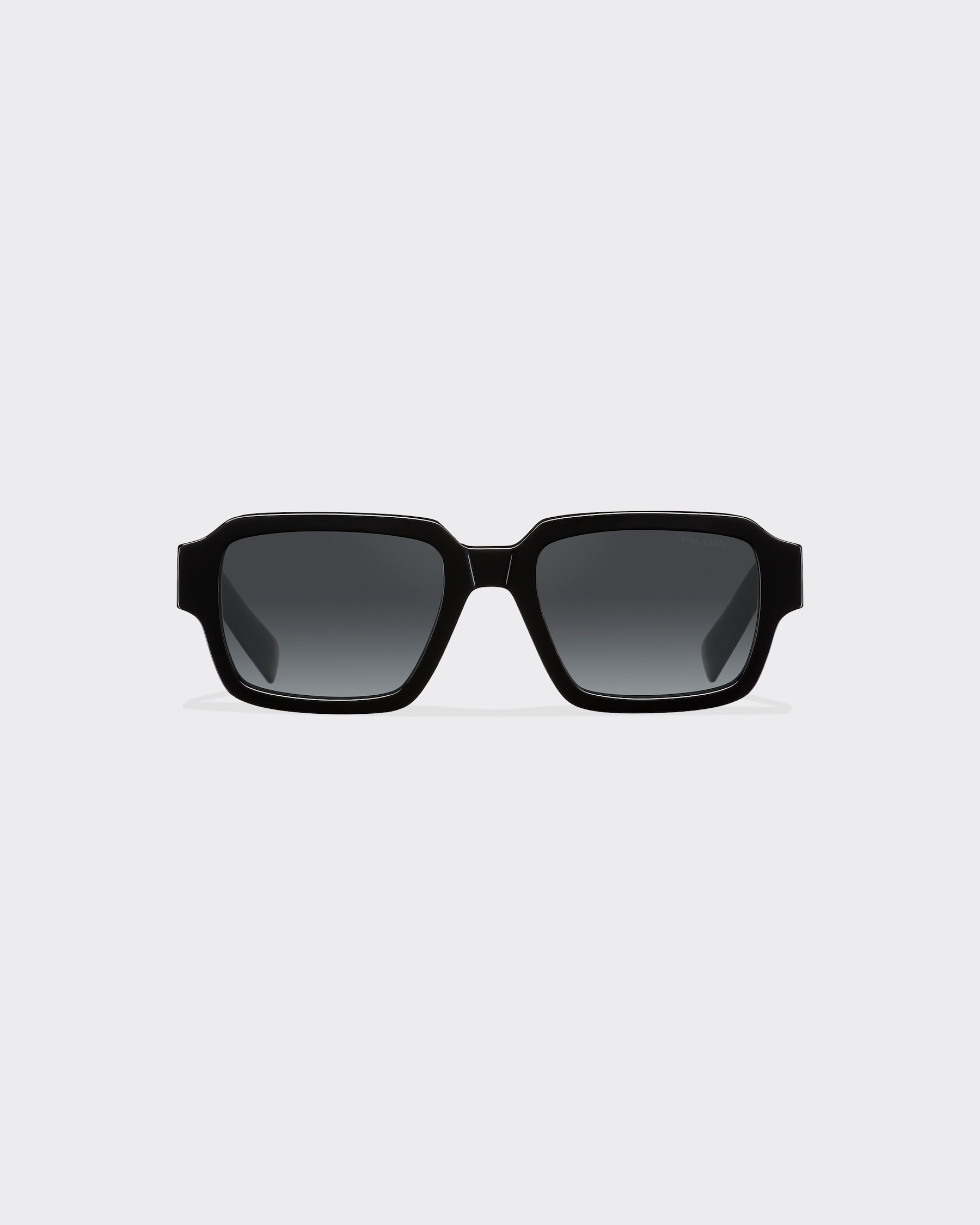 Graphite Gradient Lenses Sunglasses With Prada Logo | PRADA