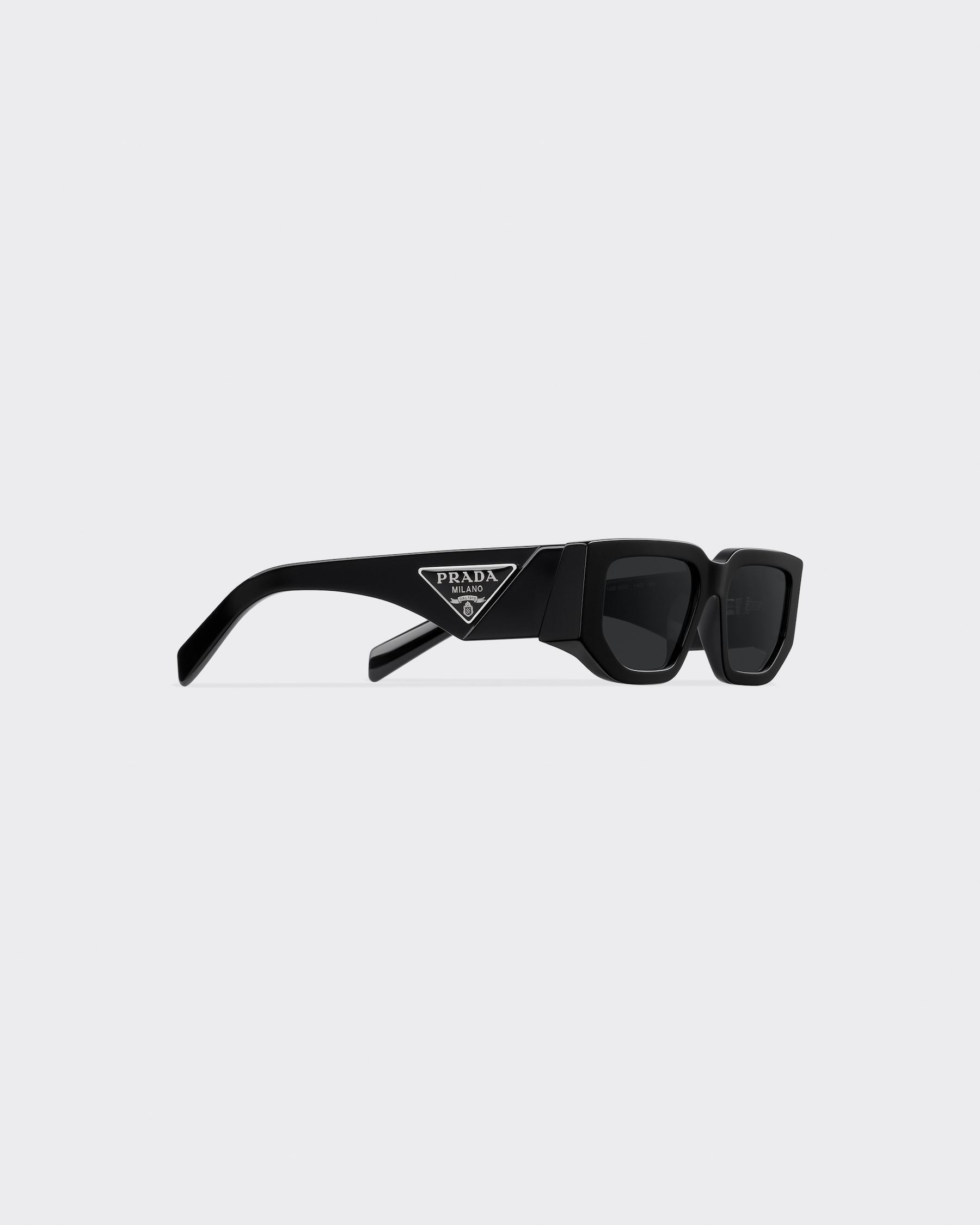 Slate Gray Lenses Sunglasses With Triangle Logo | PRADA - United States