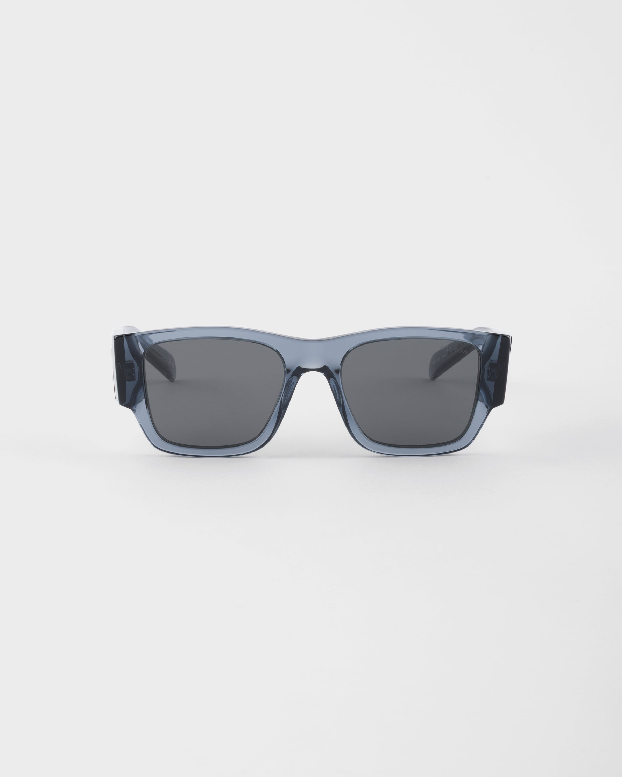 Slate Gray Lenses Sunglasses with Triangle logo | PRADA Slate Gray Lenses Sunglasses with Triangle logo | PRADA