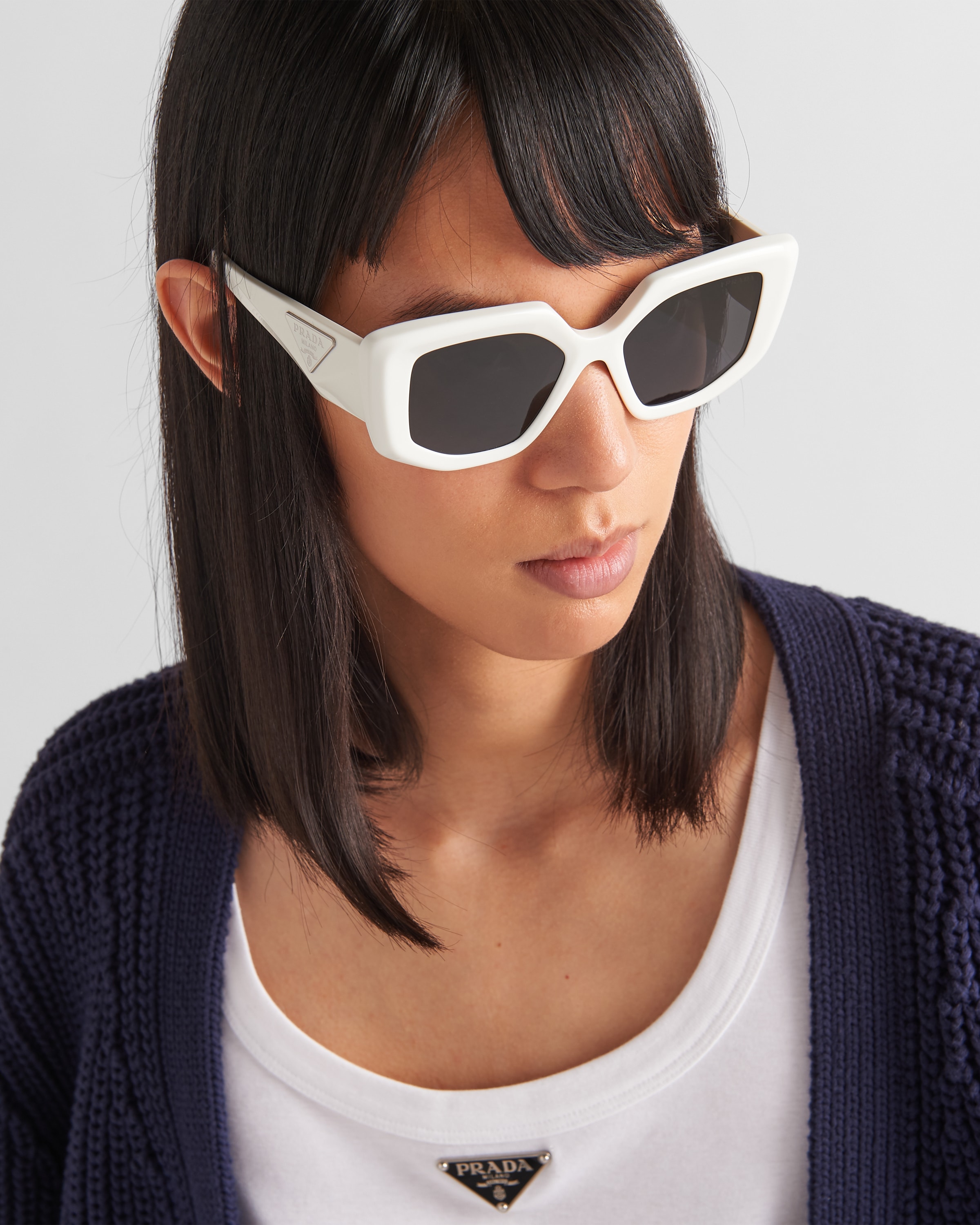 Slate Gray Lenses Prada Symbole sunglasses | Prada