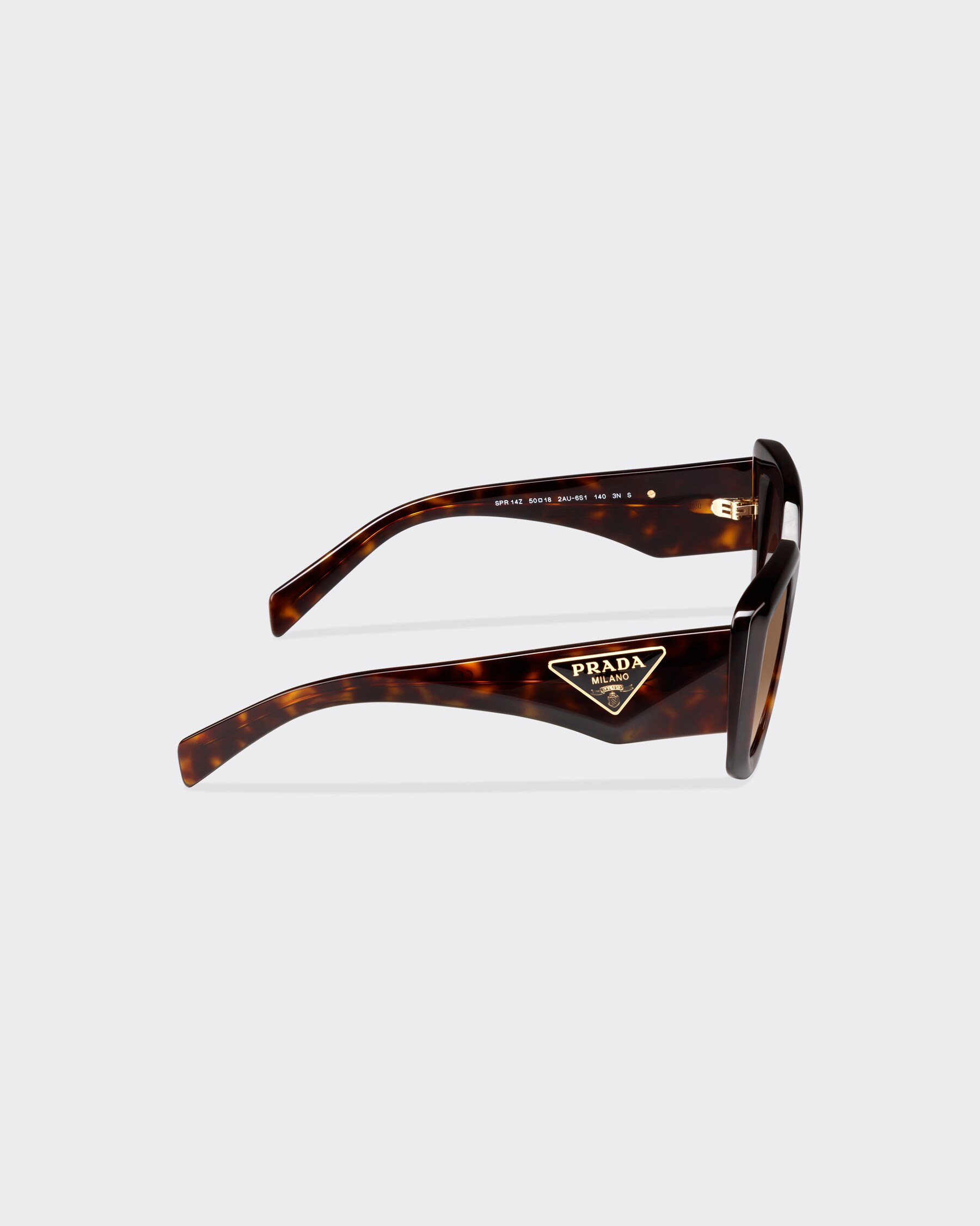 Gradient Sienna Lenses Sunglasses With Triangle Logo | PRADA