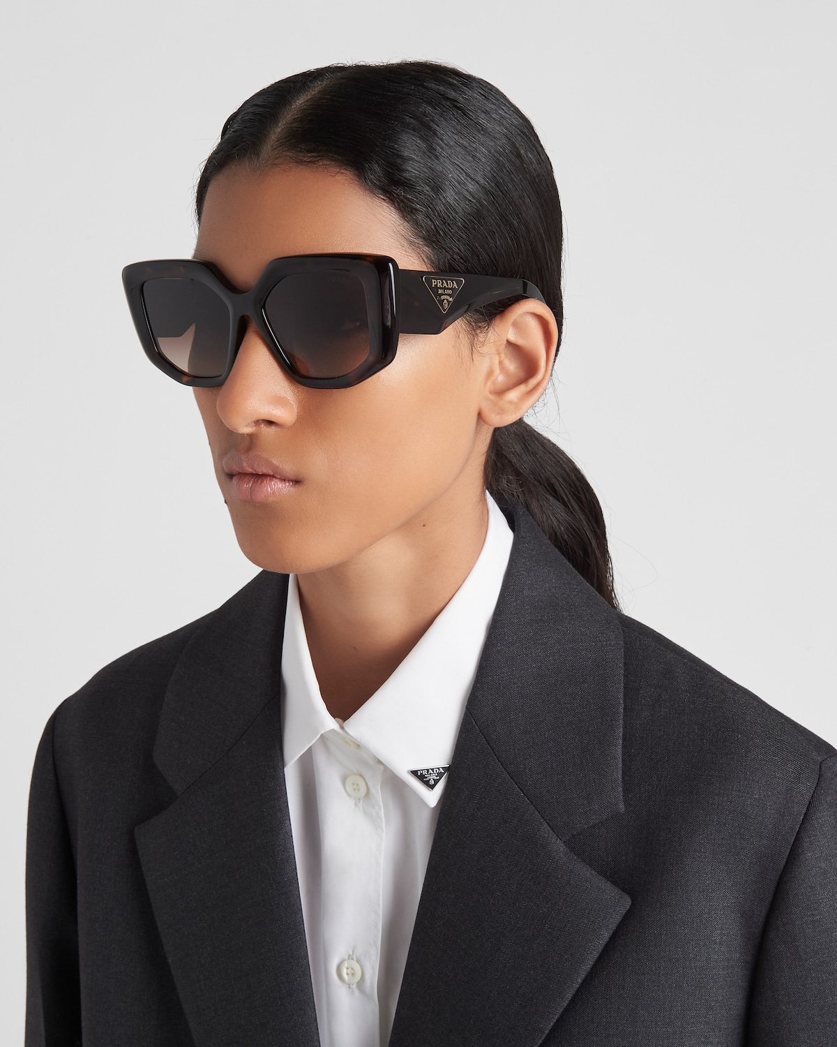 Gradient Sienna Lenses Prada Symbole Sunglasses | PRADA