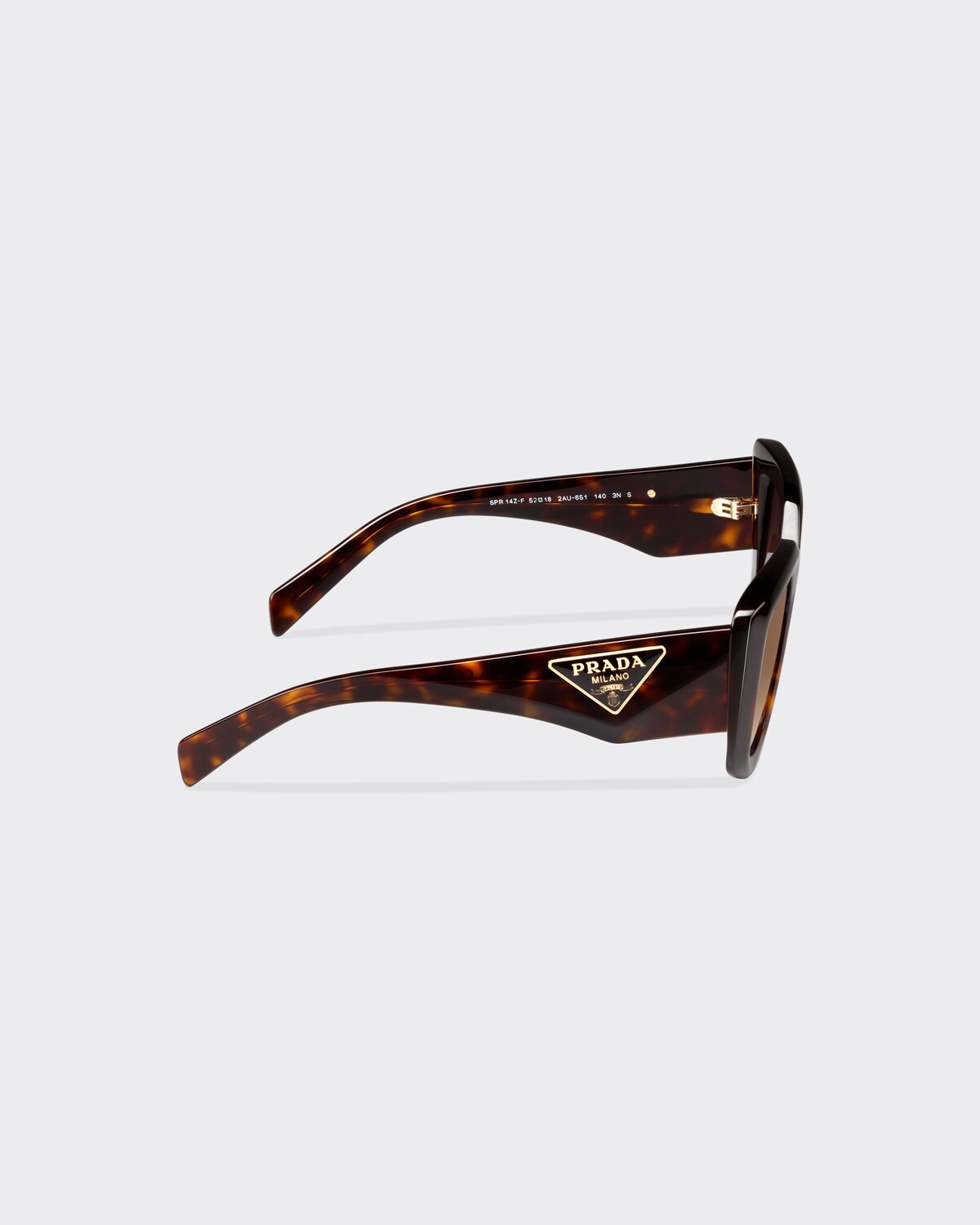 Gradient Sienna Lenses Sunglasses With Triangle Logo | PRADA