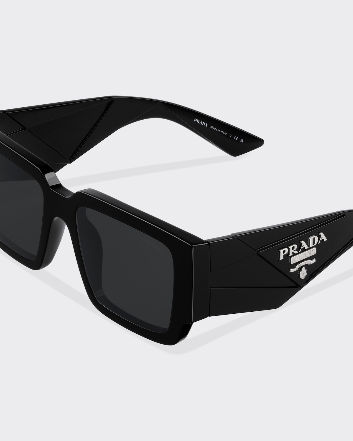 Slate Gray Lenses Sunglasses With Prada Logo | PRADA