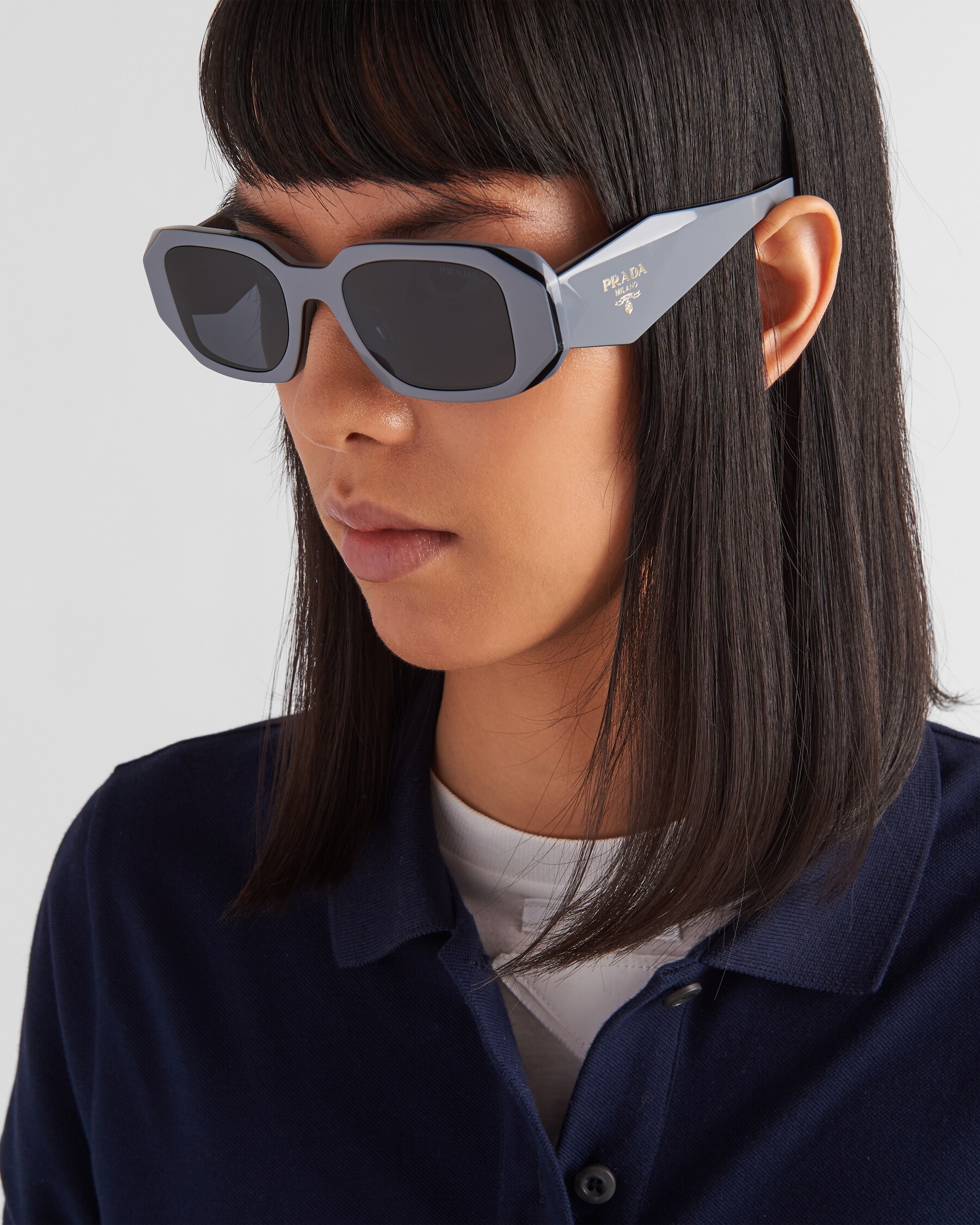 Gafas De Sol Prada Symbole Lentes Gris Grafito | PRADA