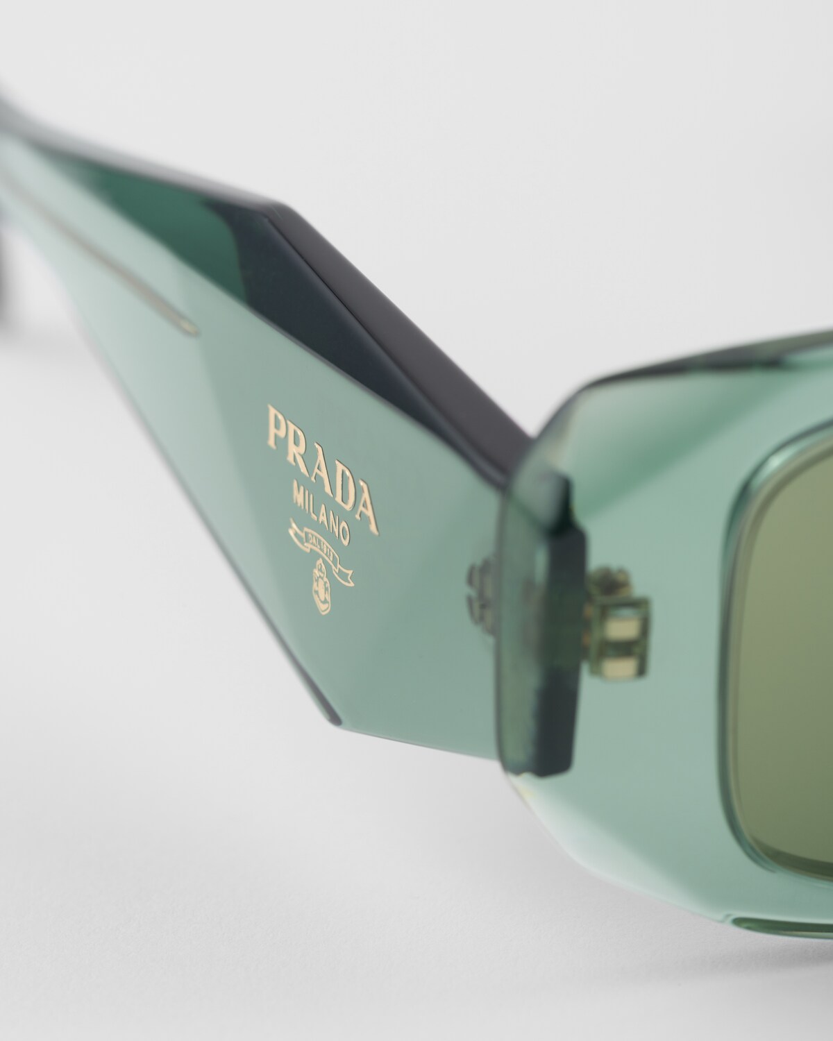 Sage Green Lenses Prada Symbole Sunglasses | PRADA