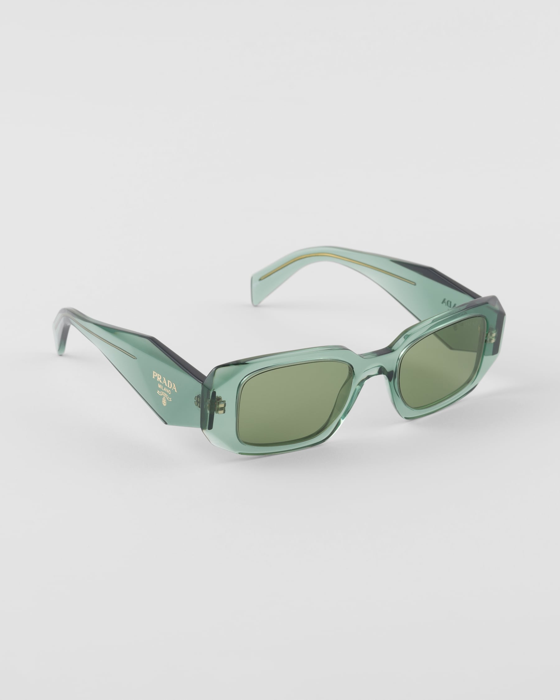 Sage Green Lenses Prada Symbole Sunglasses | PRADA