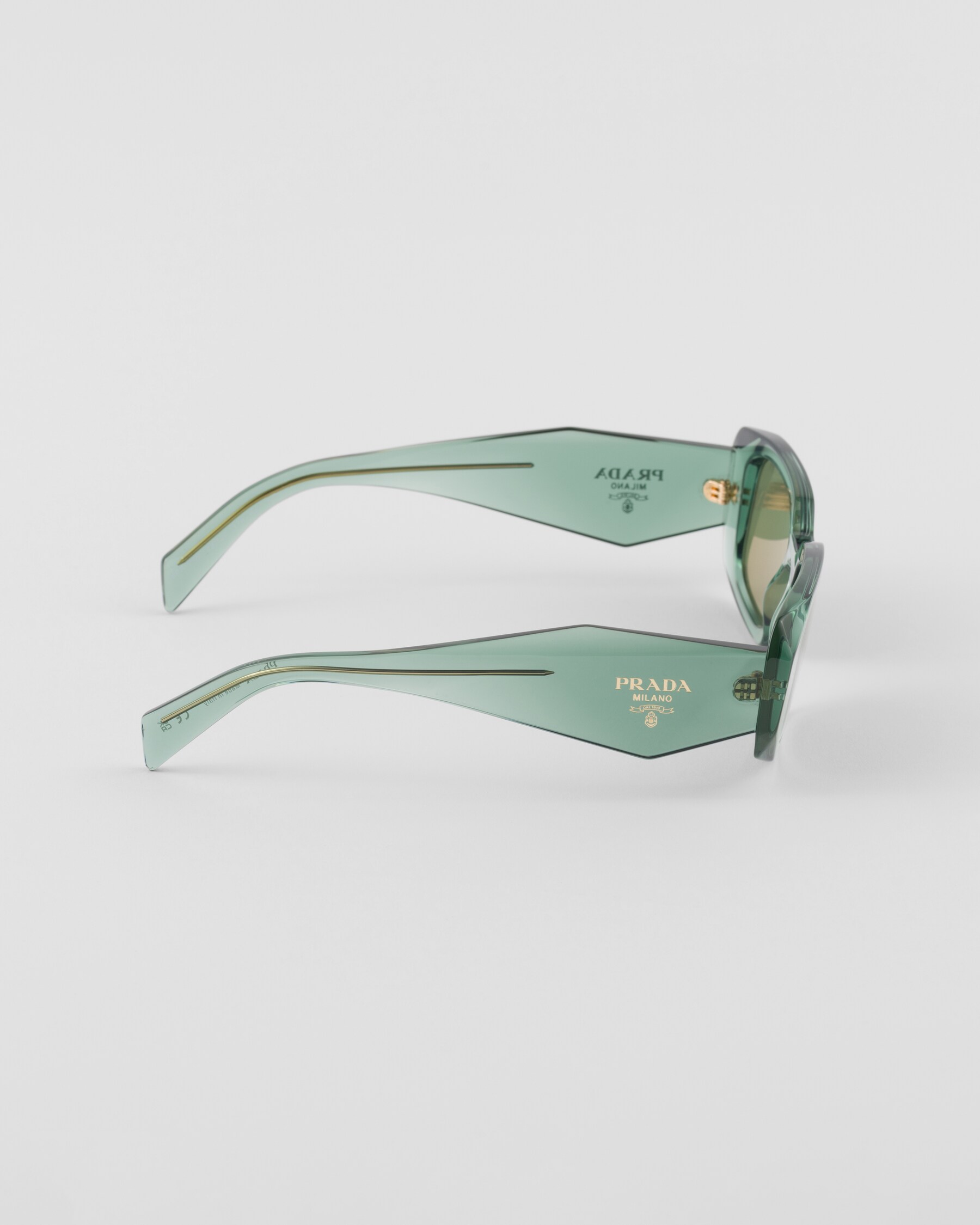 Sage Green Lenses Prada Symbole Sunglasses | PRADA
