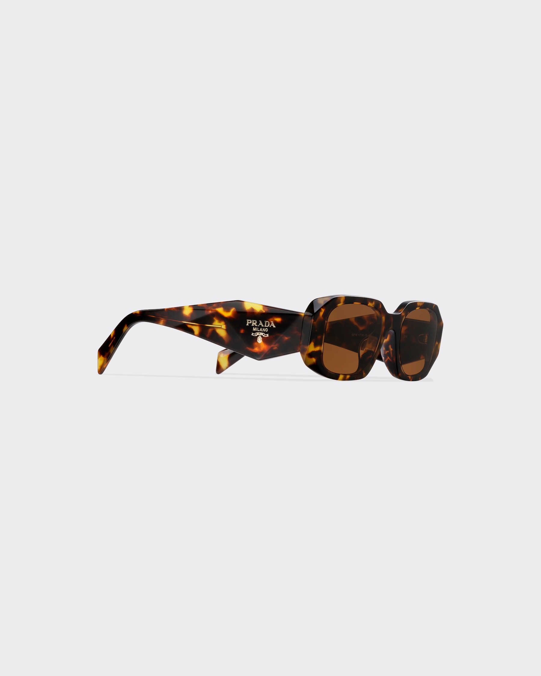 ÓCulos De Sol Prada Symbole Lentes Bege Camelo | PRADA