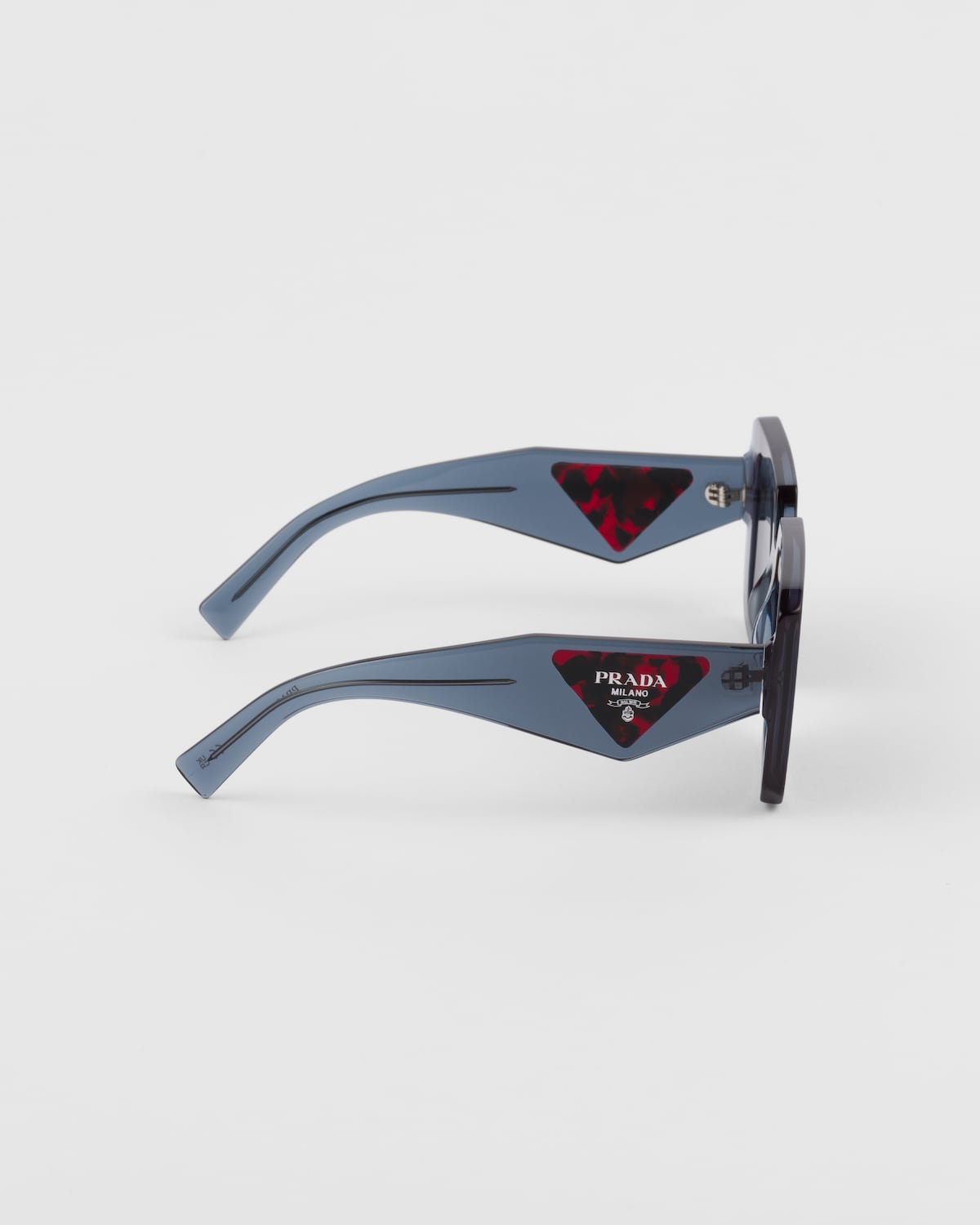 Graphite Lenses Sunglasses With Prada Logo | PRADA