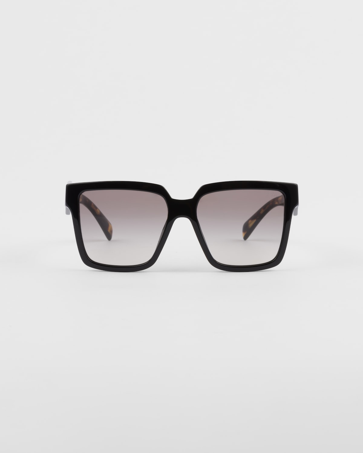 Gradient Anthracite Gray Lenses Sunglasses With Prada Logo | PRADA