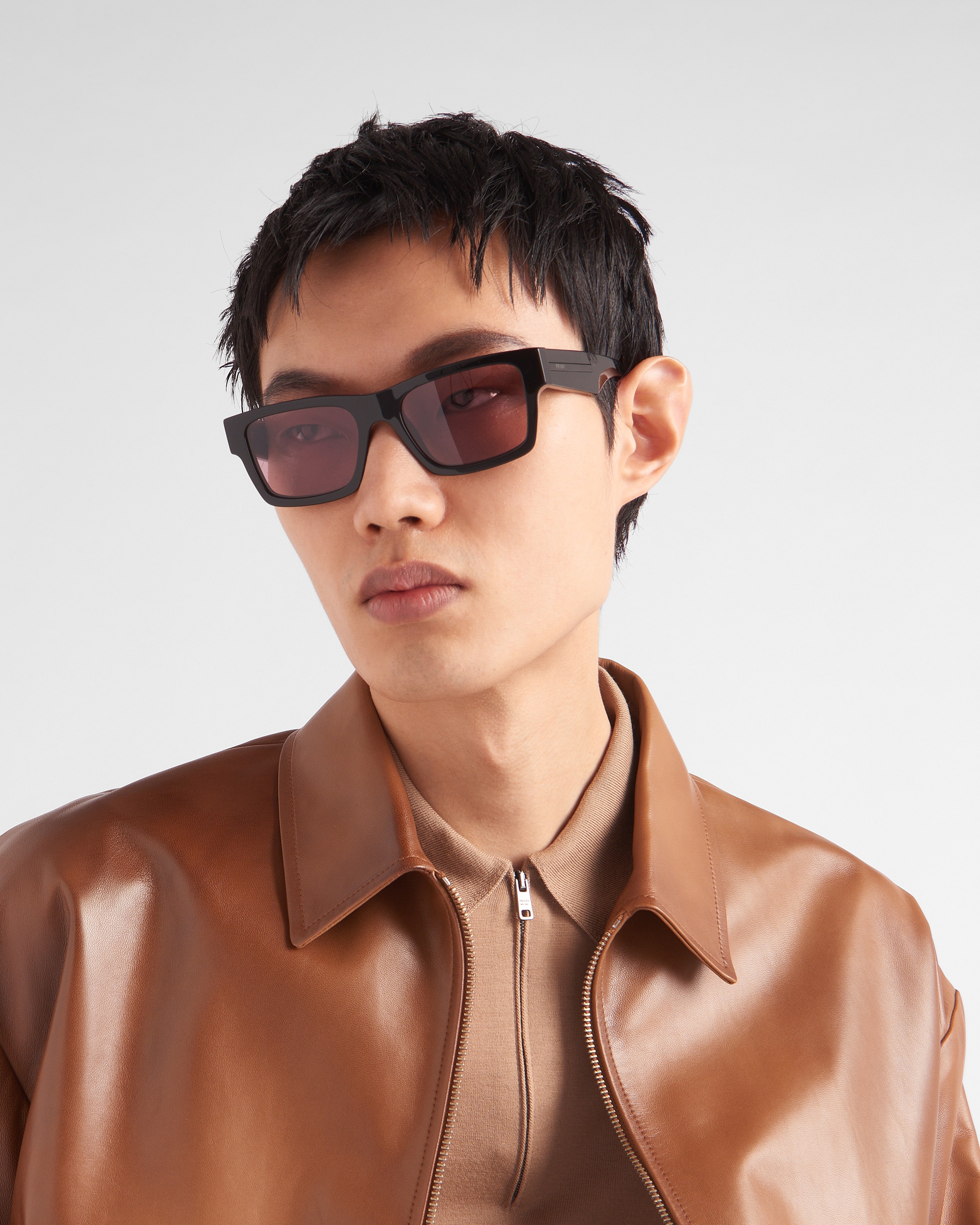 Fuchsia Lenses Prada Eyewear Collection sunglasses | Prada