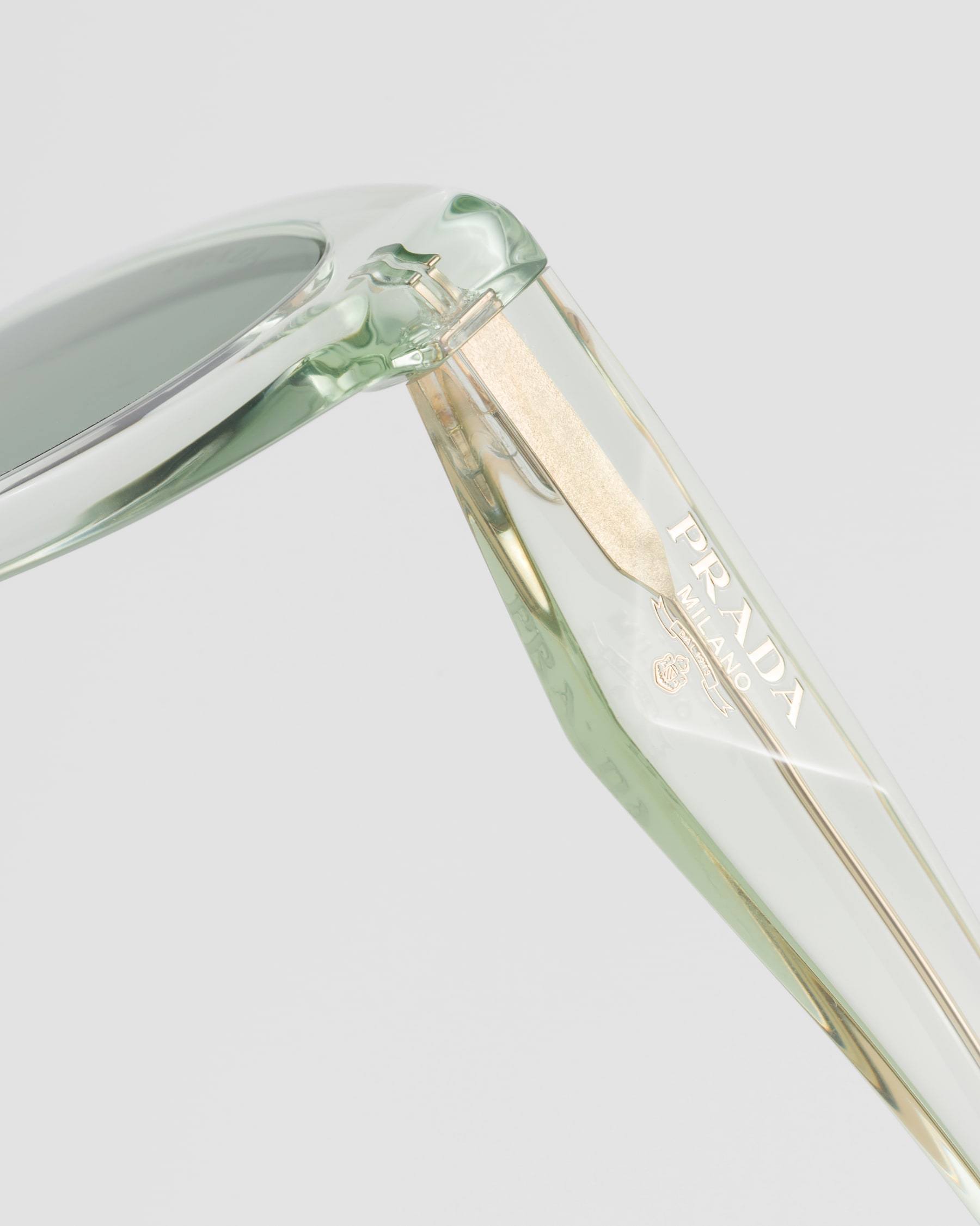 Emerald Green Lenses Prada Symbole Sunglasses | PRADA