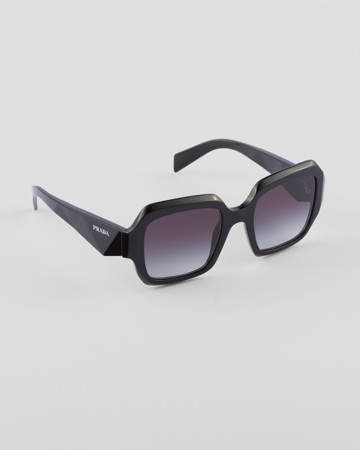 Fumé Gray Shaded Lenses Prada Symbole Sunglasses | PRADA
