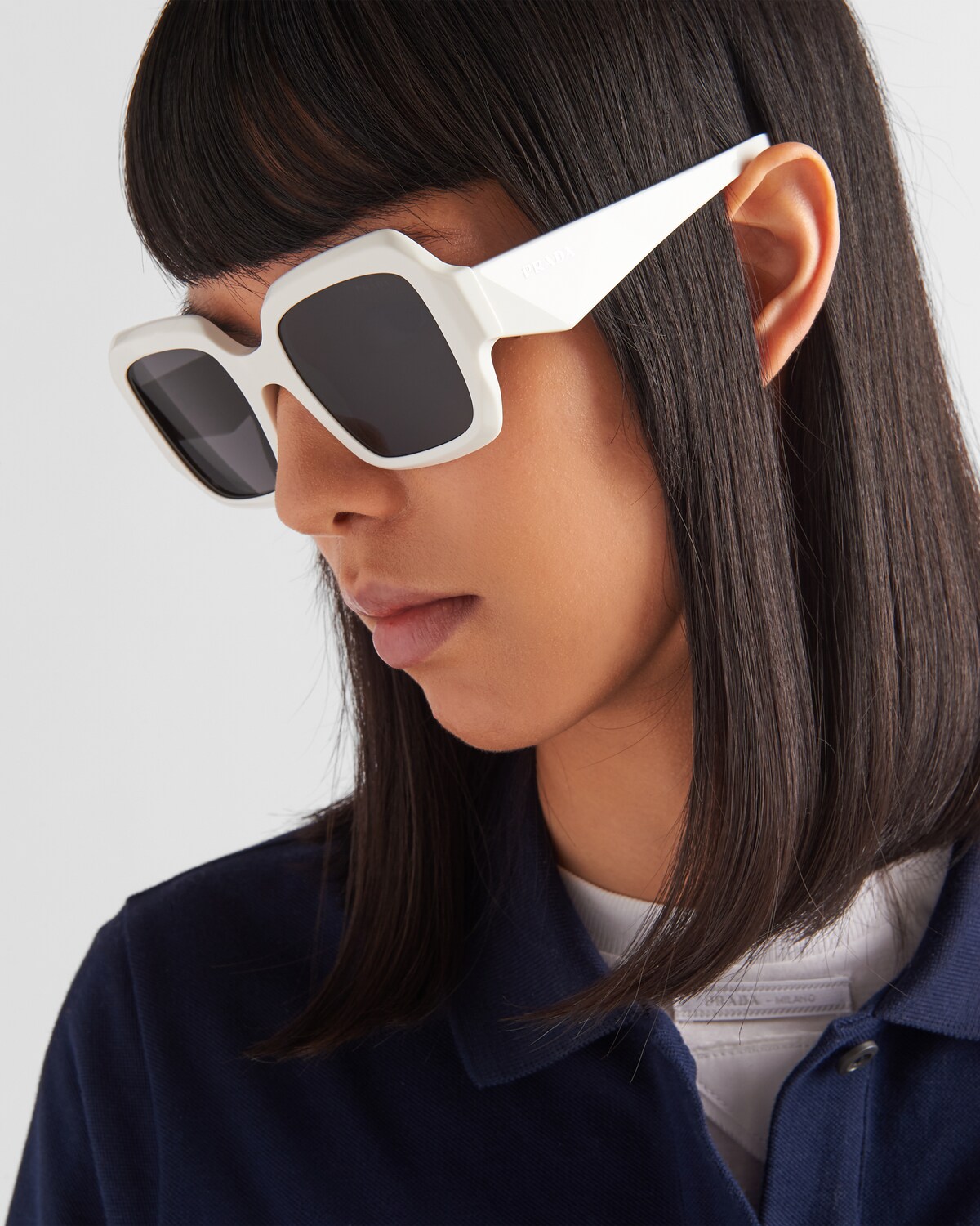 Slate Gray Lenses Prada Symbole Sunglasses | PRADA