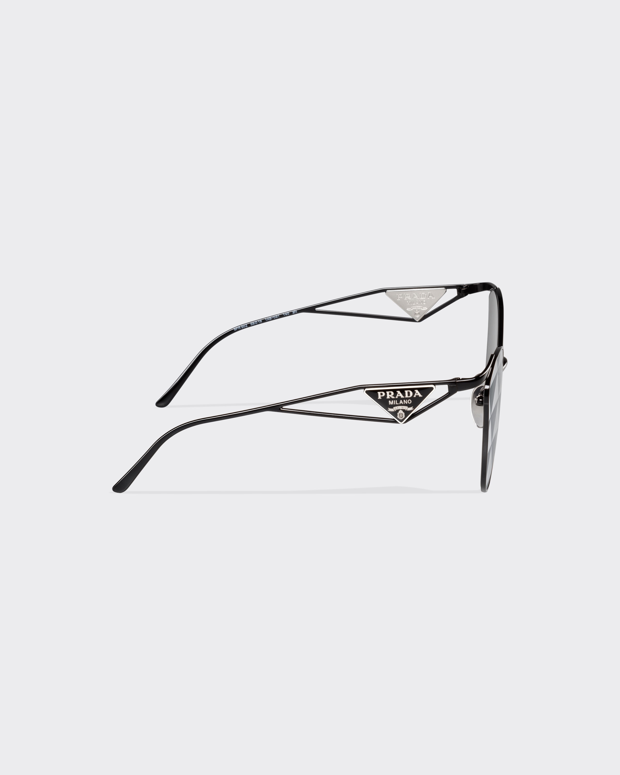 Black Triangle Lenses Prada Symbole Sunglasses Prada