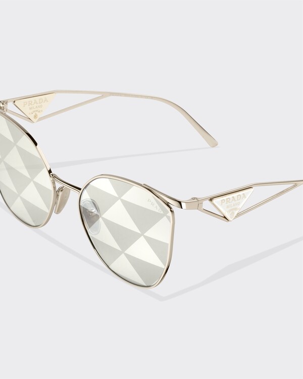 Pumice Triangle Lenses Prada Symbole Sunglasses | PRADA