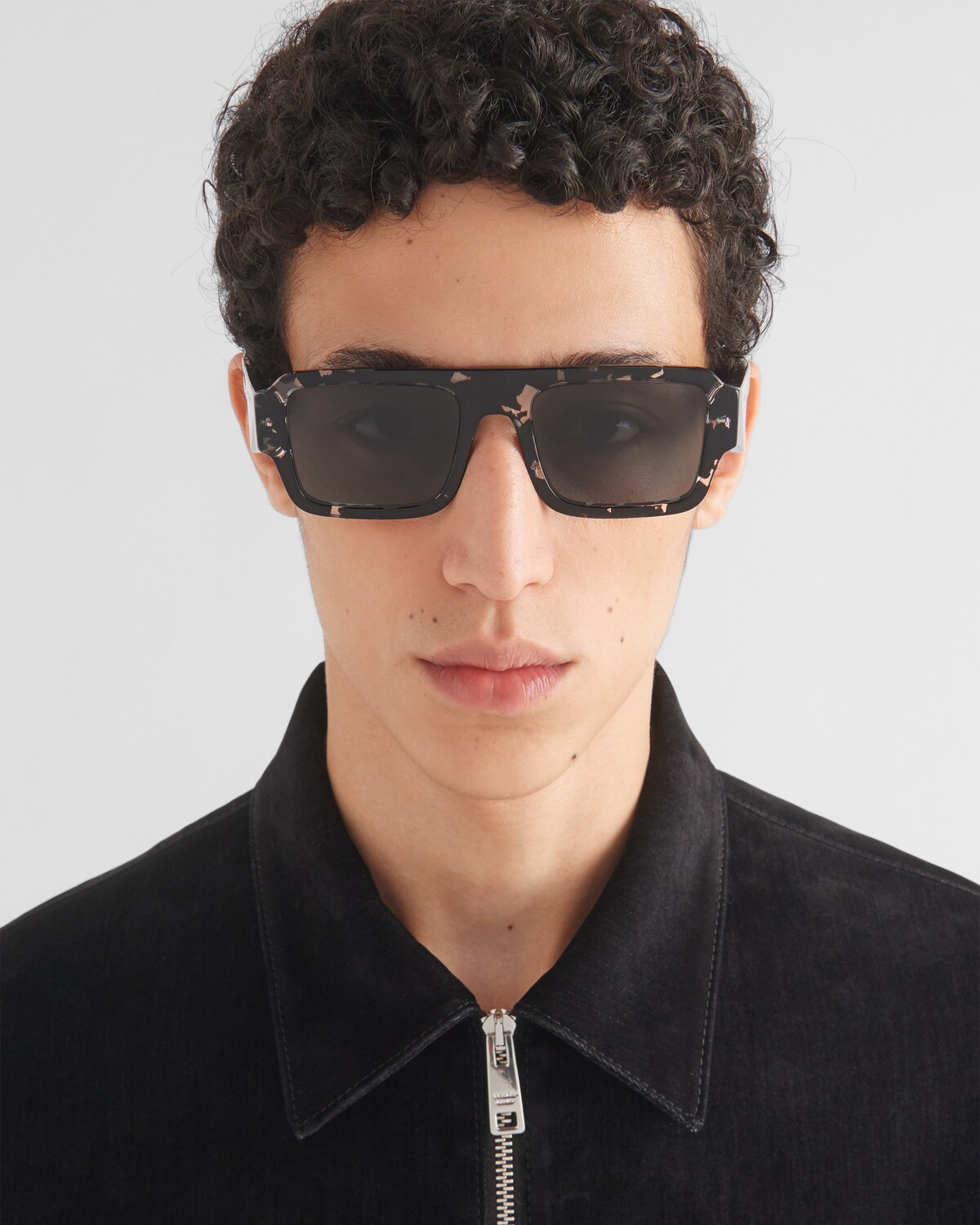 Graphite Lenses Prada Symbole Sunglasses | PRADA