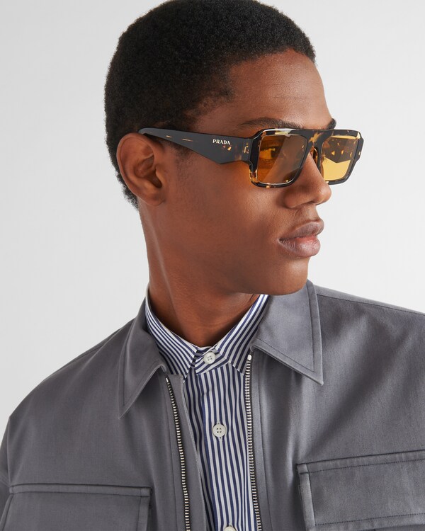 Malt Beige Lenses Prada Symbole Sunglasses | PRADA