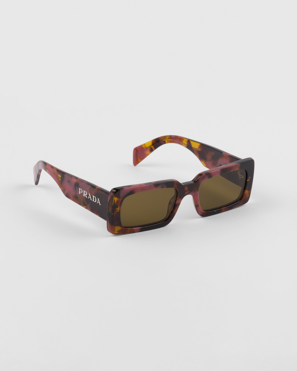 Loden Lenses Sunglasses With Prada Logo | PRADA