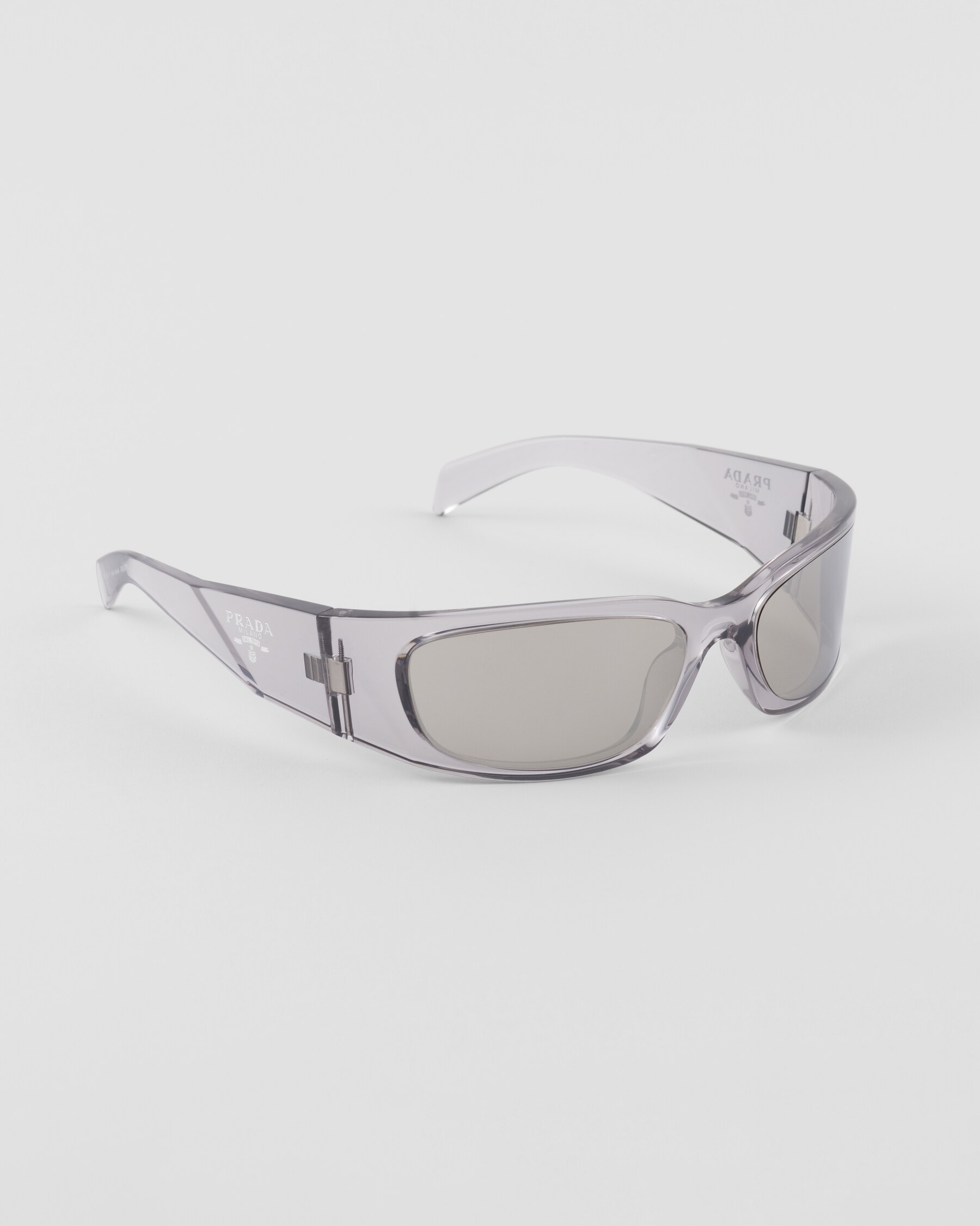 Chromed Lenses Prada Symbole Sunglasses | PRADA