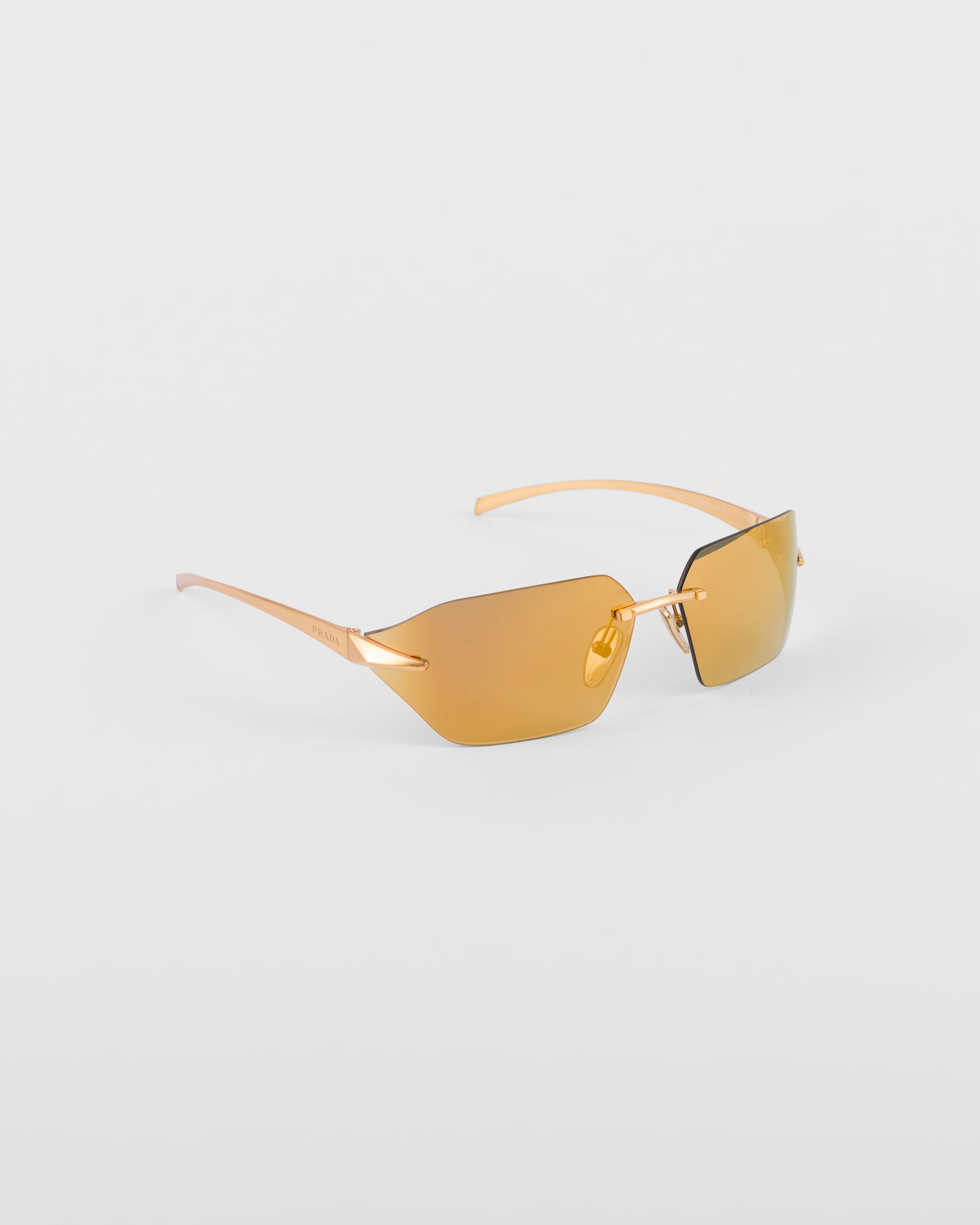 Gold Lenses Runway Sunglasses | PRADA