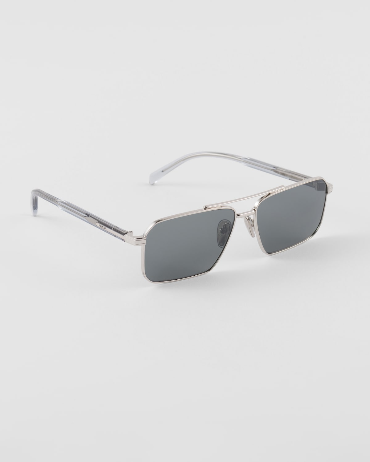 Dark Gray Lenses Sunglasses With Prada Logo | PRADA